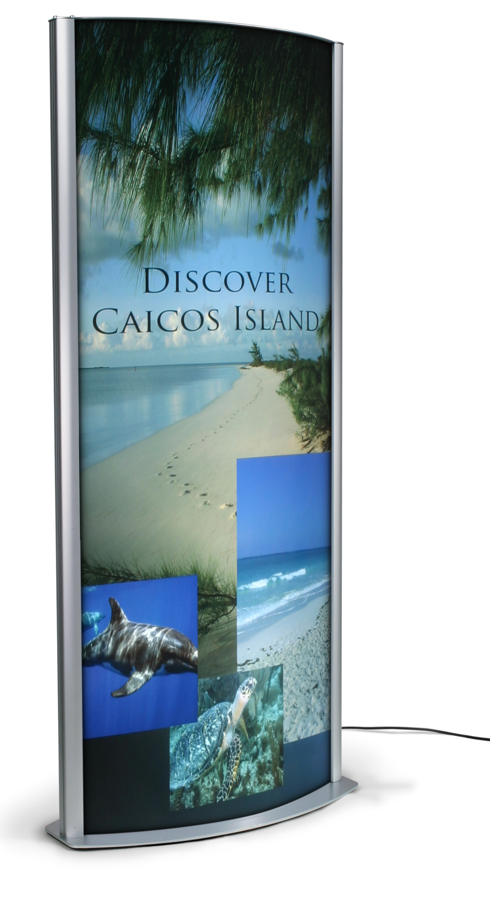 Illuminated Poster Holder Display for Lobbies Storefronts & Malls ...