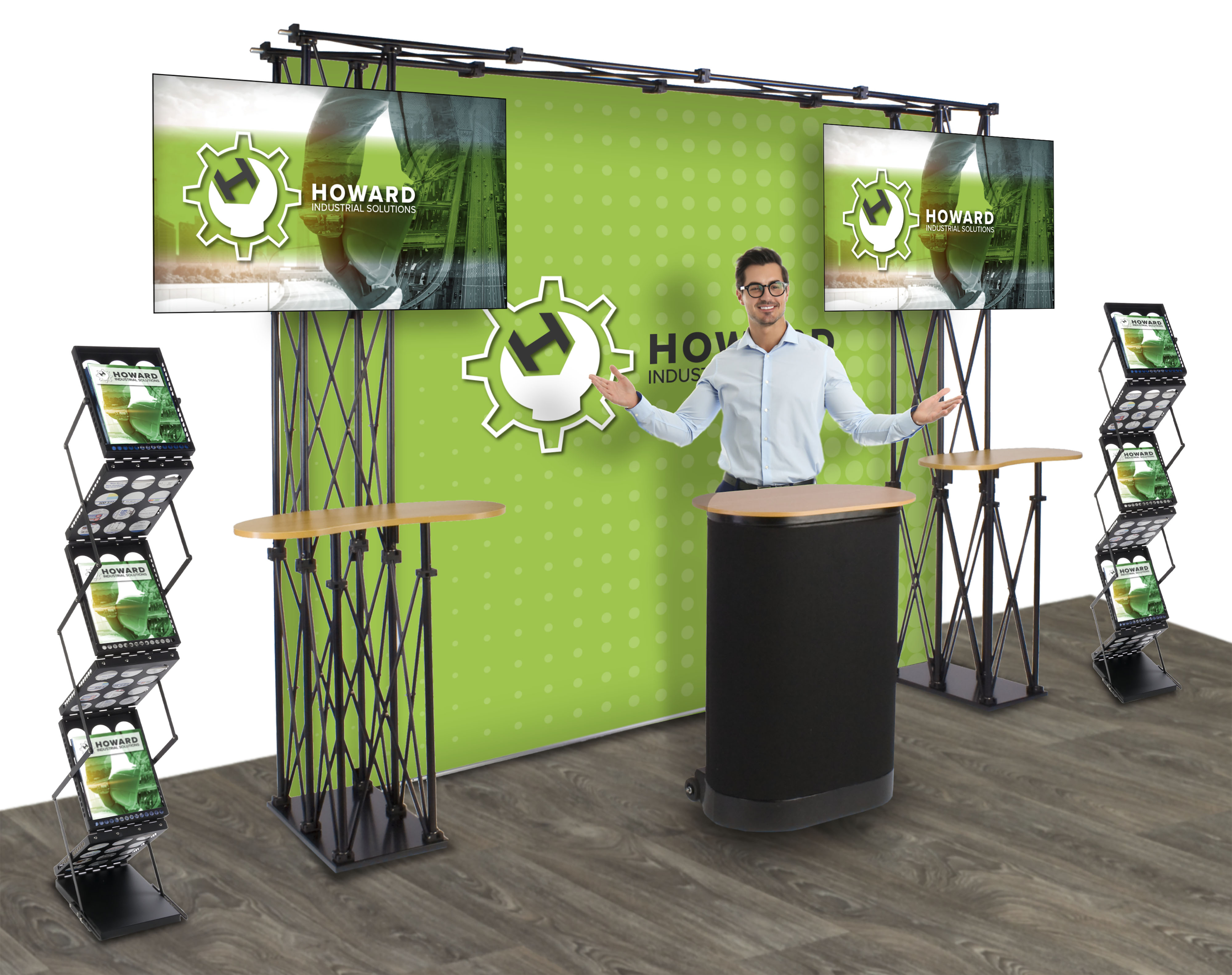 8 x 8 Truss Trade Show Display - Custom Graphics | Displays2Go