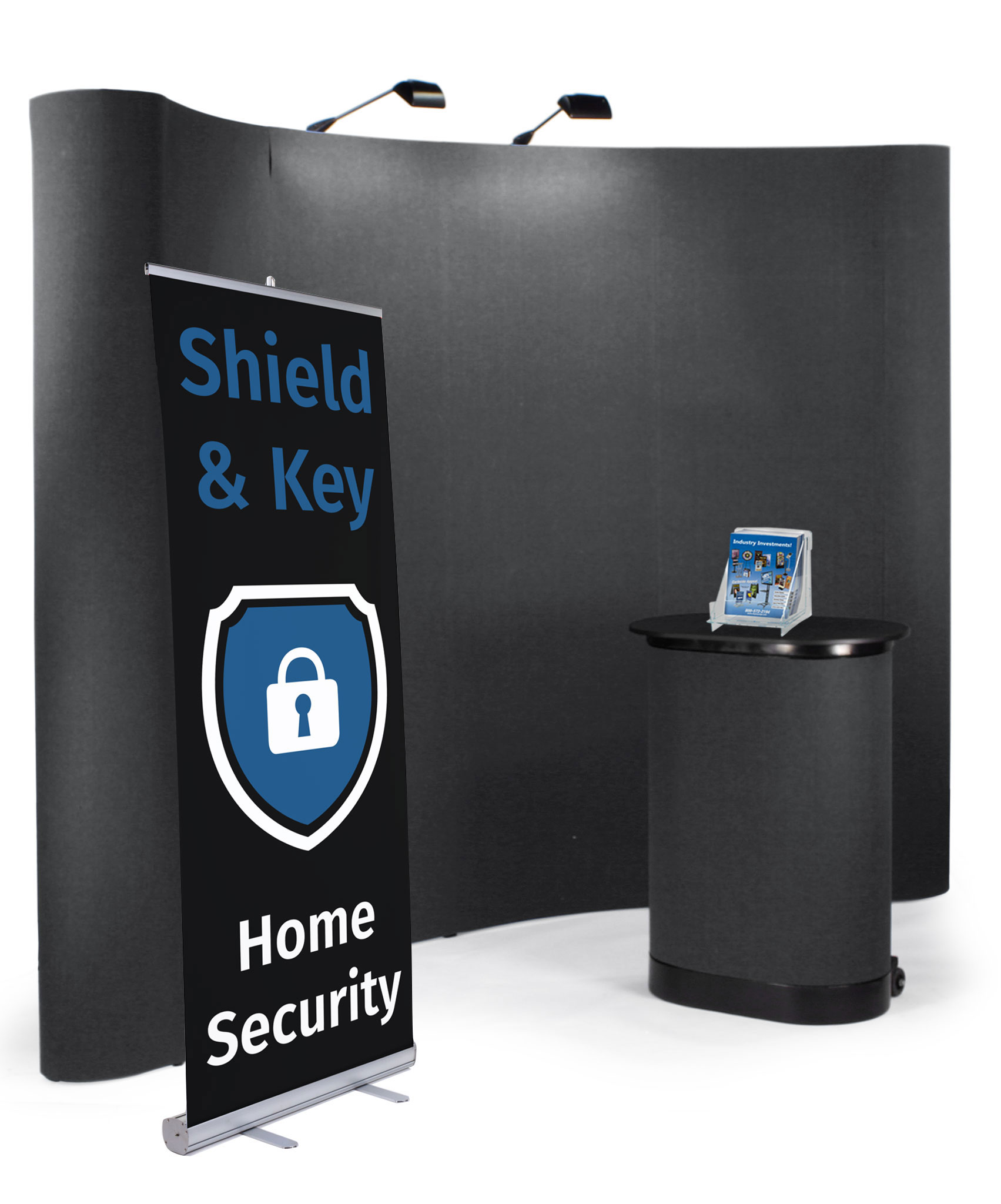 Trade Show Display Booth Kit | Custom-Printed Banner | Displays2Go