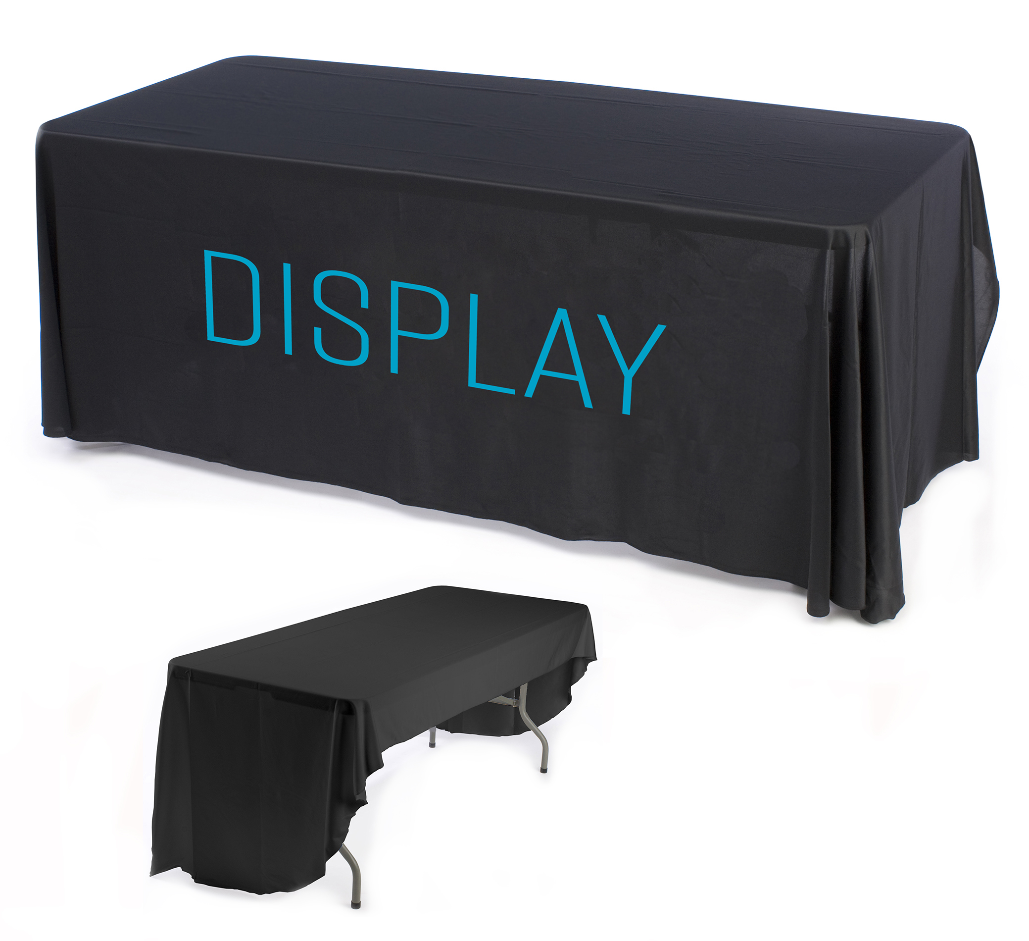 10' Trade Show Booth Kit | Backwall, Counter, & Table Cover | Displays2Go