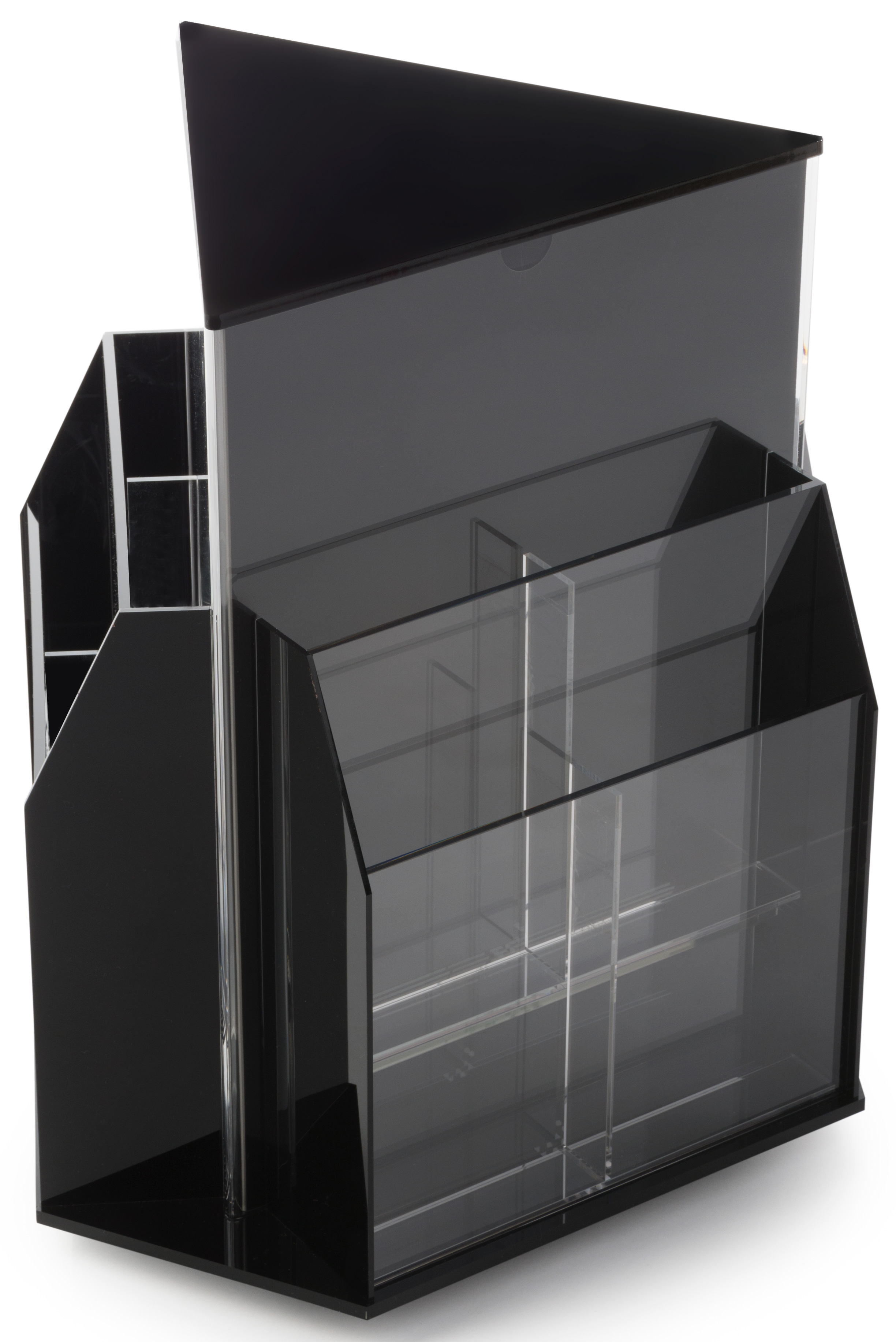 Rotating Literature Holder | Lucite Literature Stand | Displays2Go