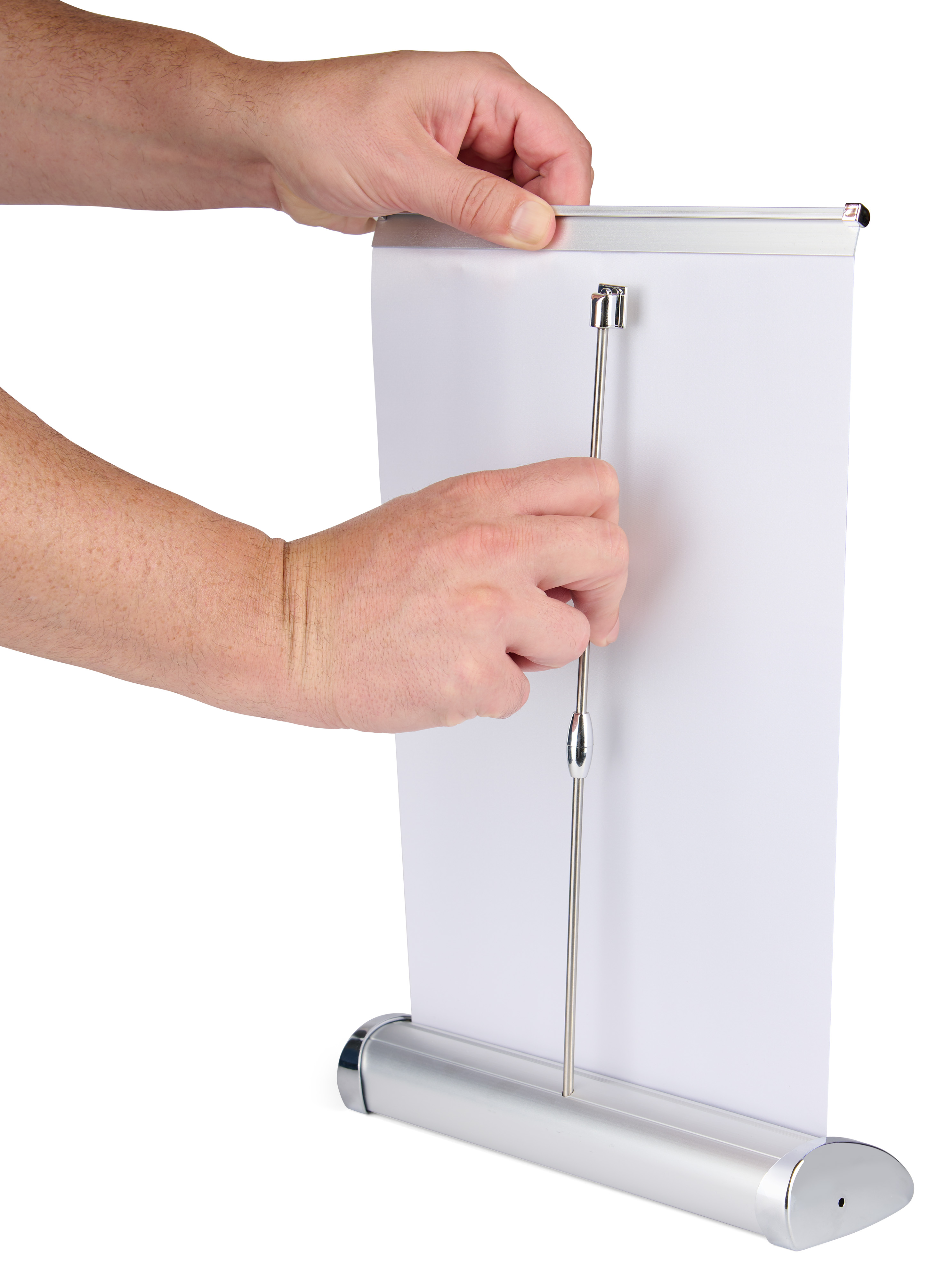 Desktop Banner Stands | Full Color Printing | Displays2Go