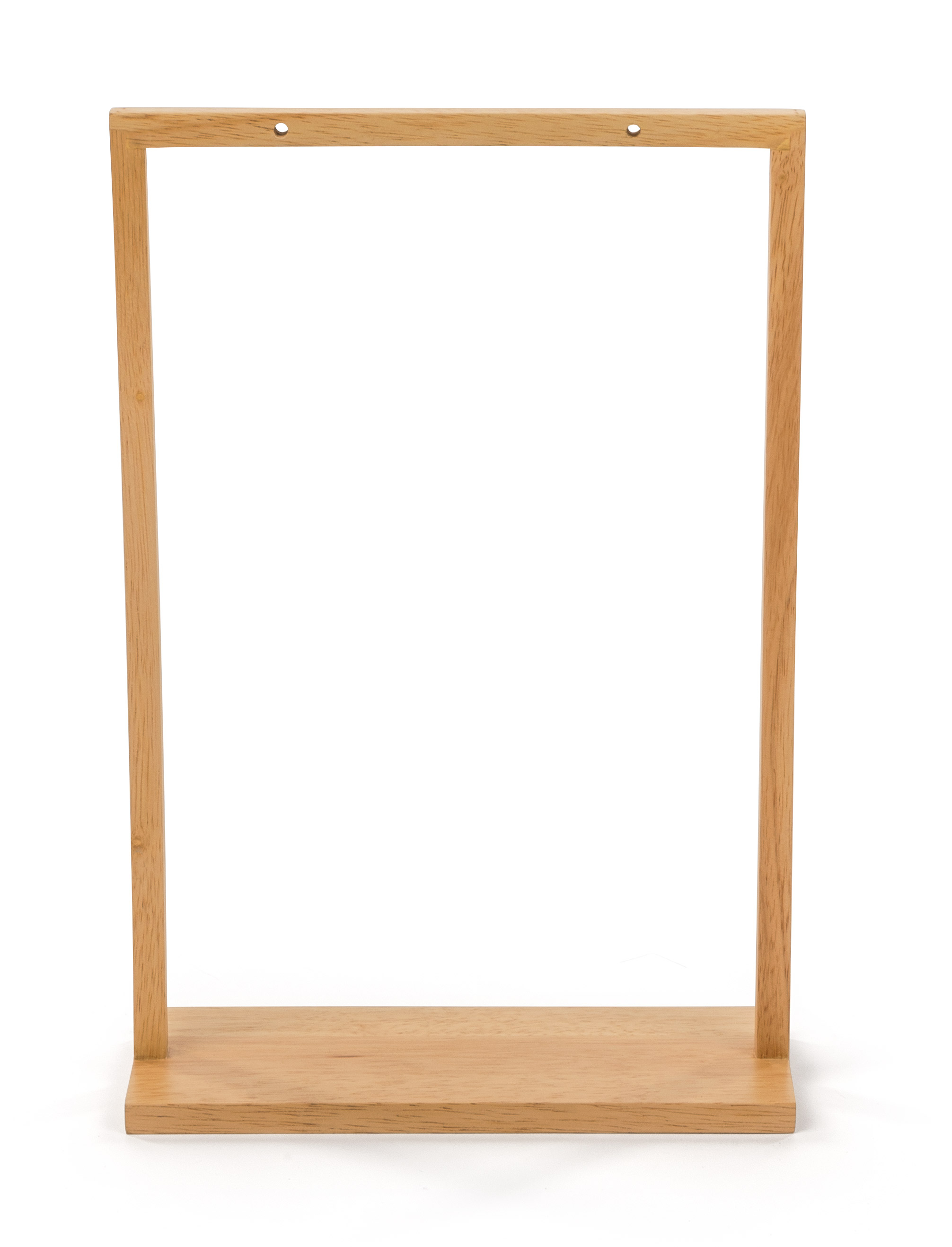 Wooden Tabletop Flip Sign | 8.5” x 11” Frame with Maple Finish ...