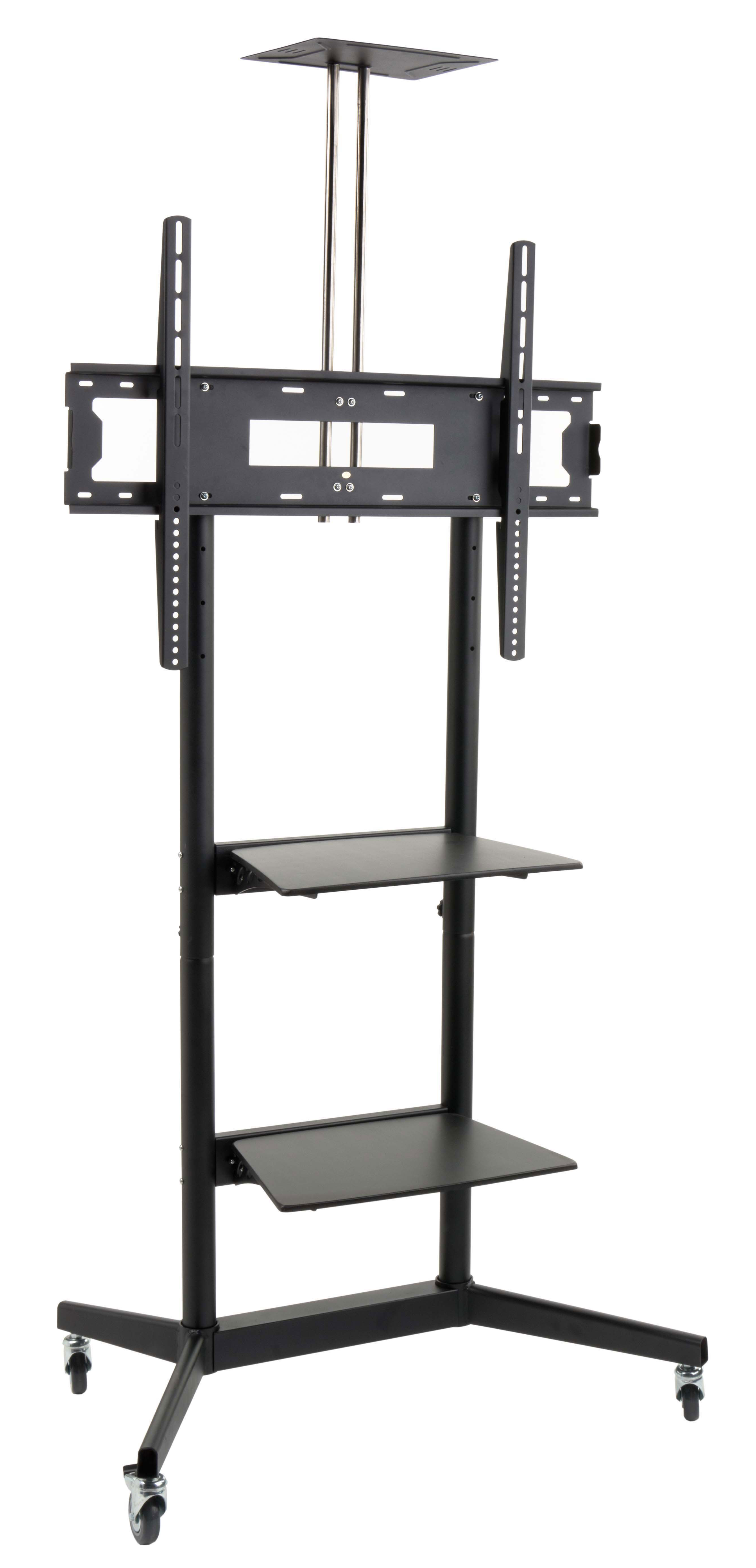 Flat Panel TV Cart | Large LCD Mount - Adjustable & Mobile | Displays2go