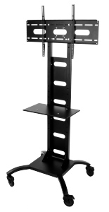 Rolling TV Stands | Flat Screen Workstations with Wheels