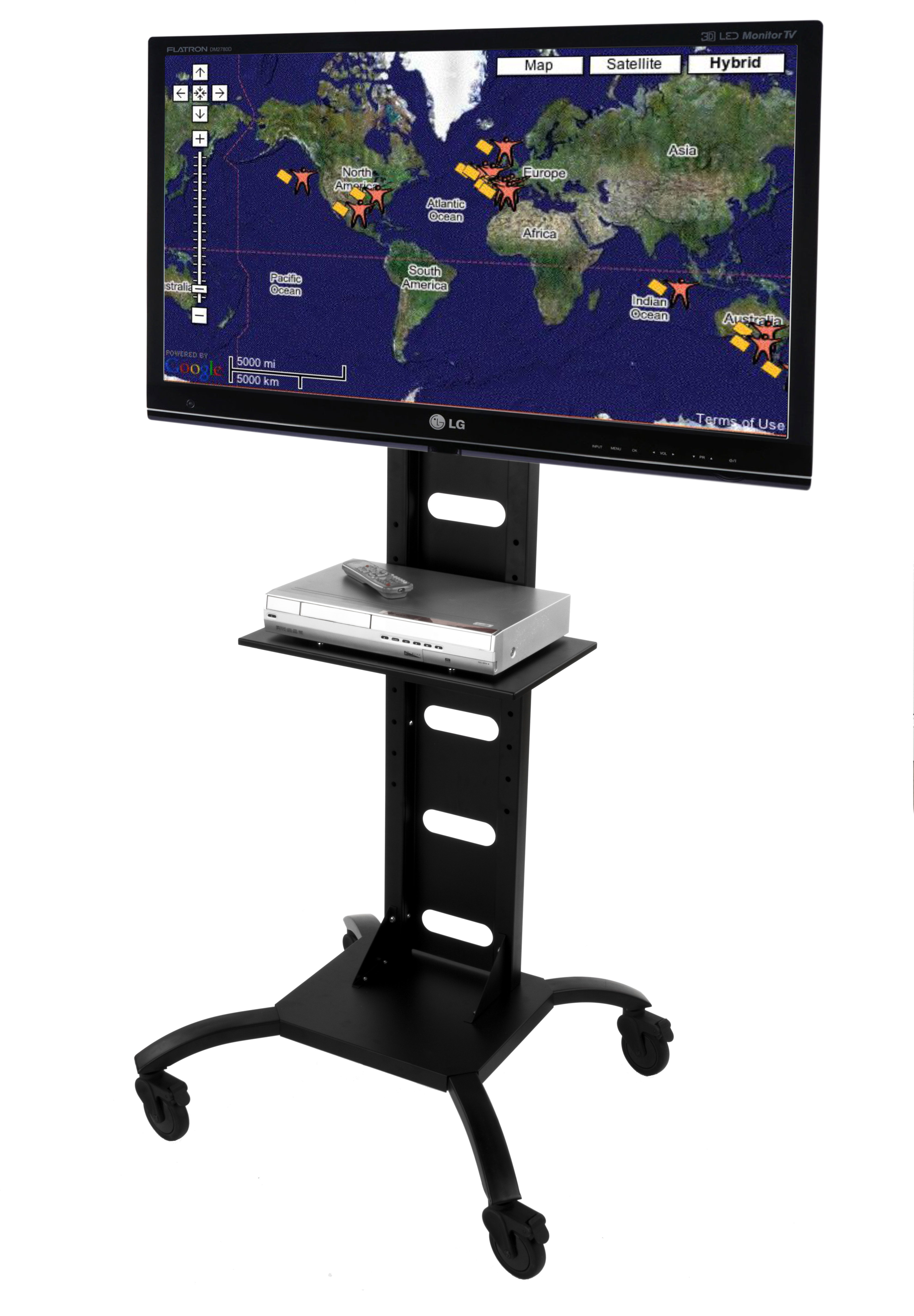 Office TV Stand | Adjustable Features | Displays2Go