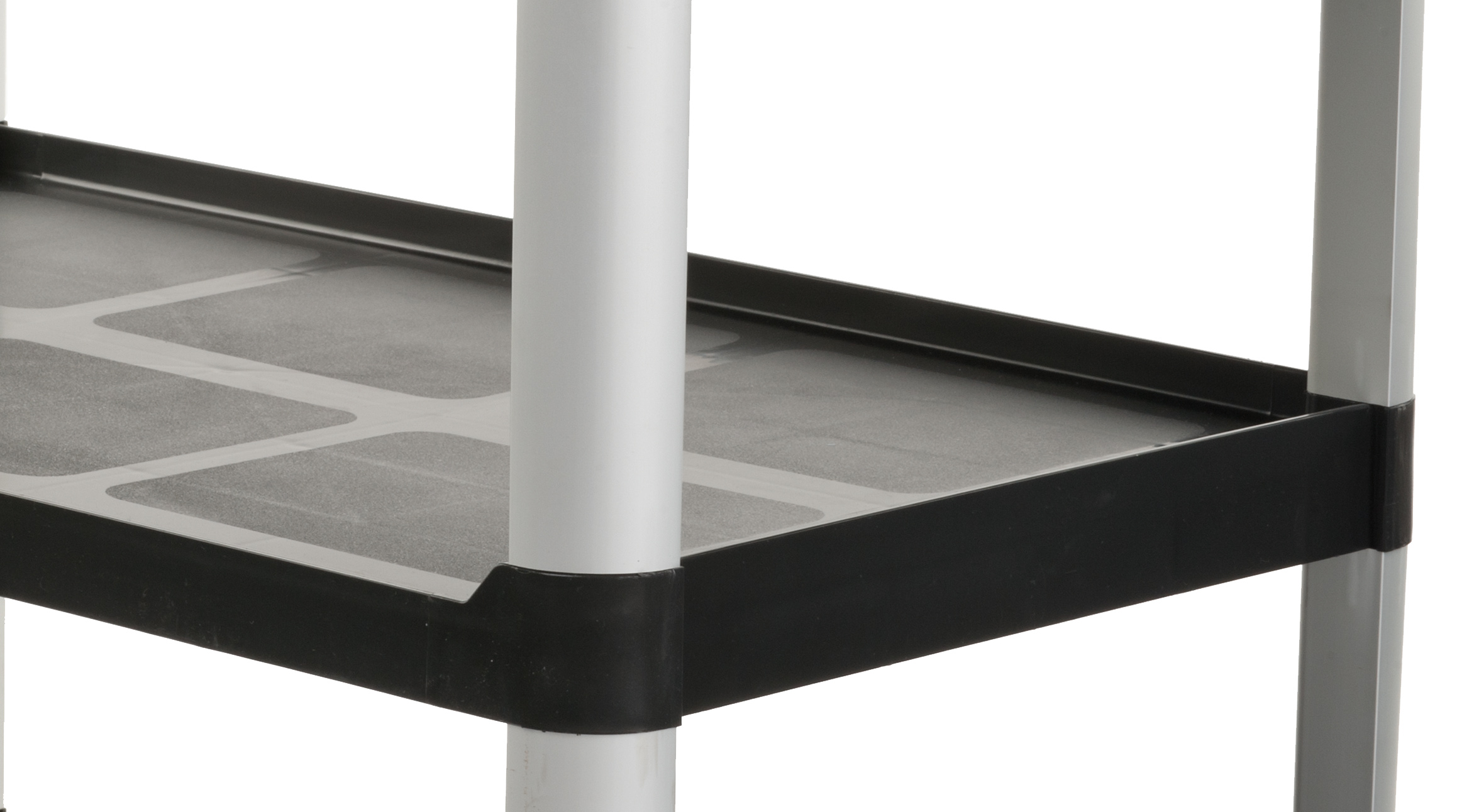 Open Sided Bus Cart | 40"w Trolley | Displays2Go