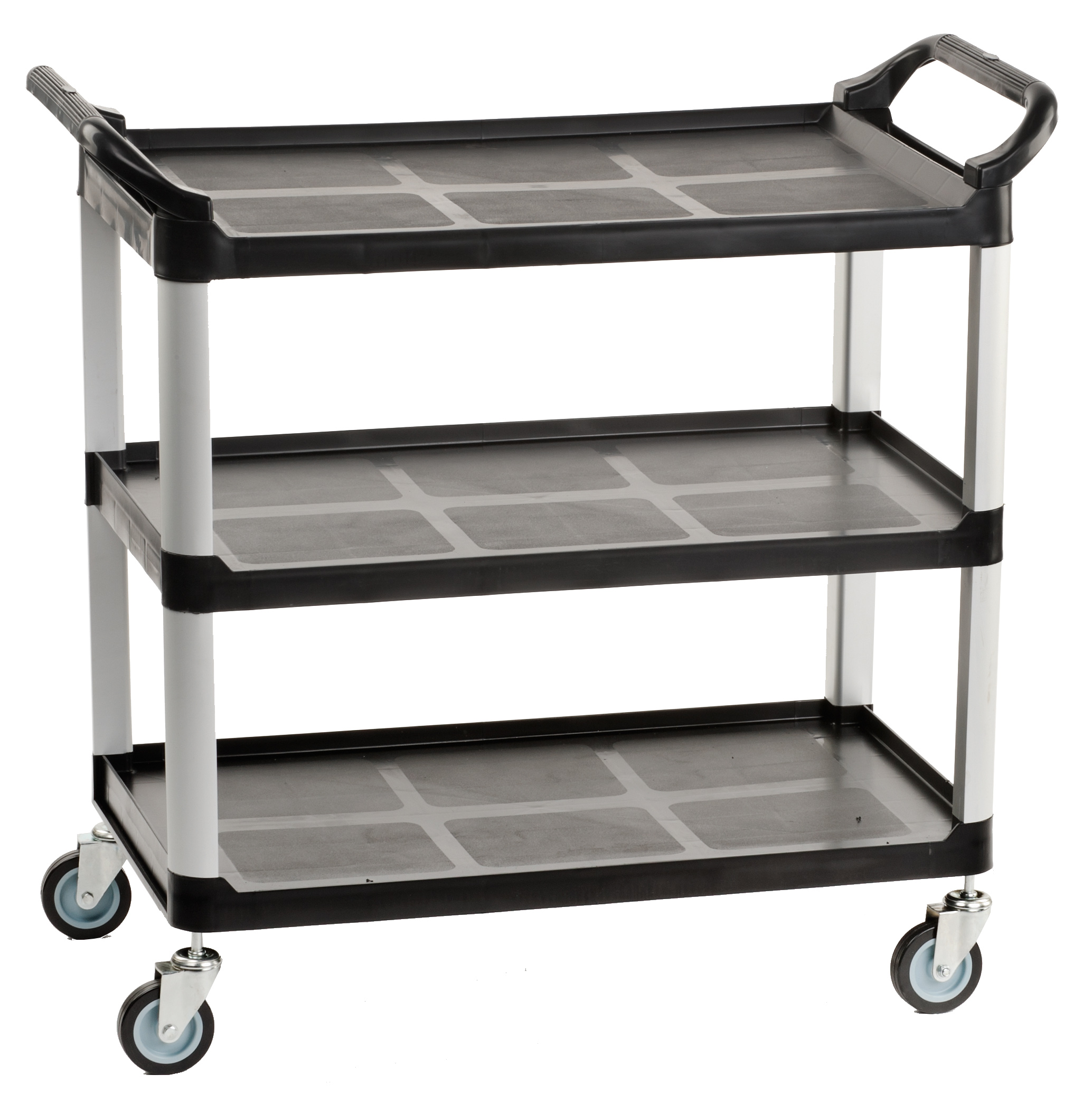Open Sided Bus Cart | 40"w Trolley | Displays2Go