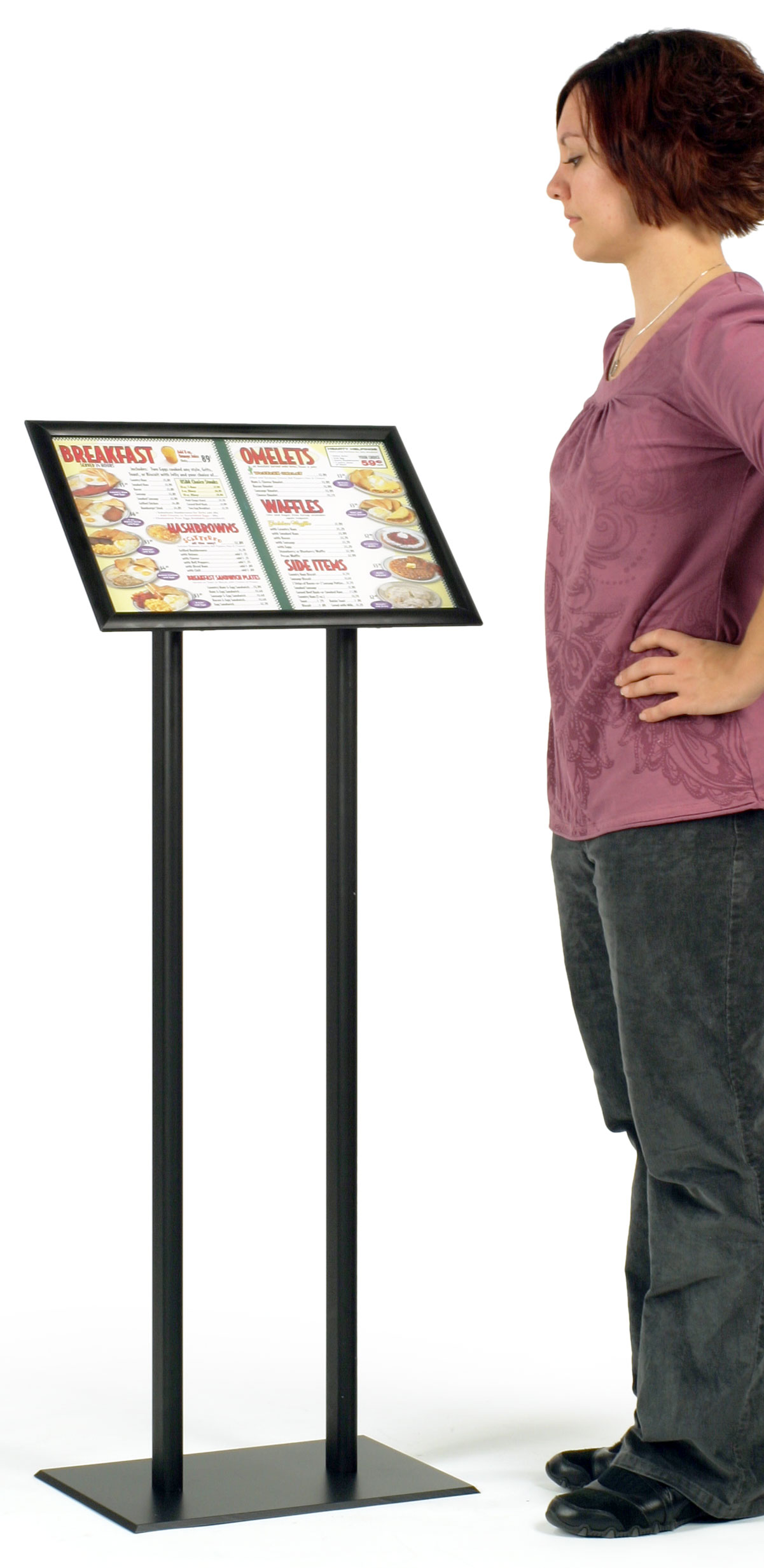 17 x 11 Poster Display & Menu Stand | Displays2Go