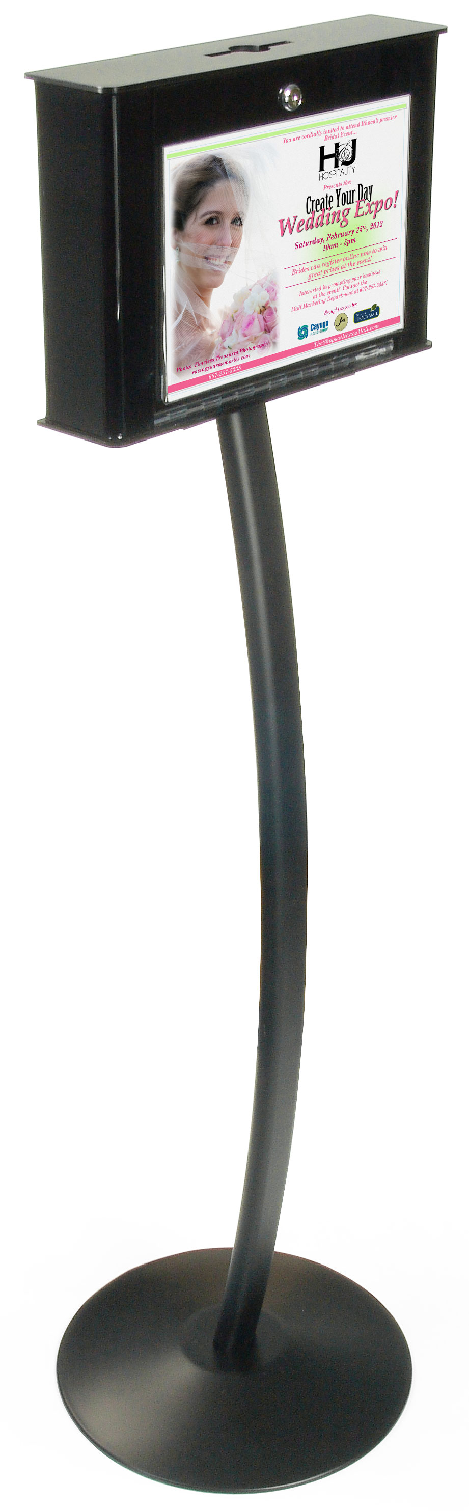 Floor Standing Drop Box | Hotel Lobby Collection & Security Case ...