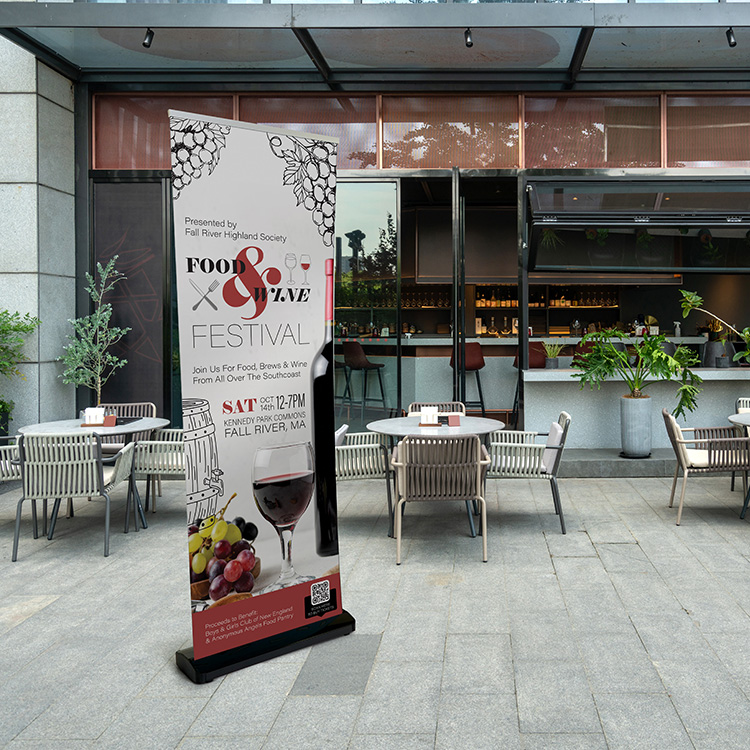 Post Up Stand | Banners, Signage & Large-Format Graphics Printed ...