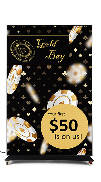 Post Up Stand | Banners, Signage & Large-Format Graphics Printed Quickly!