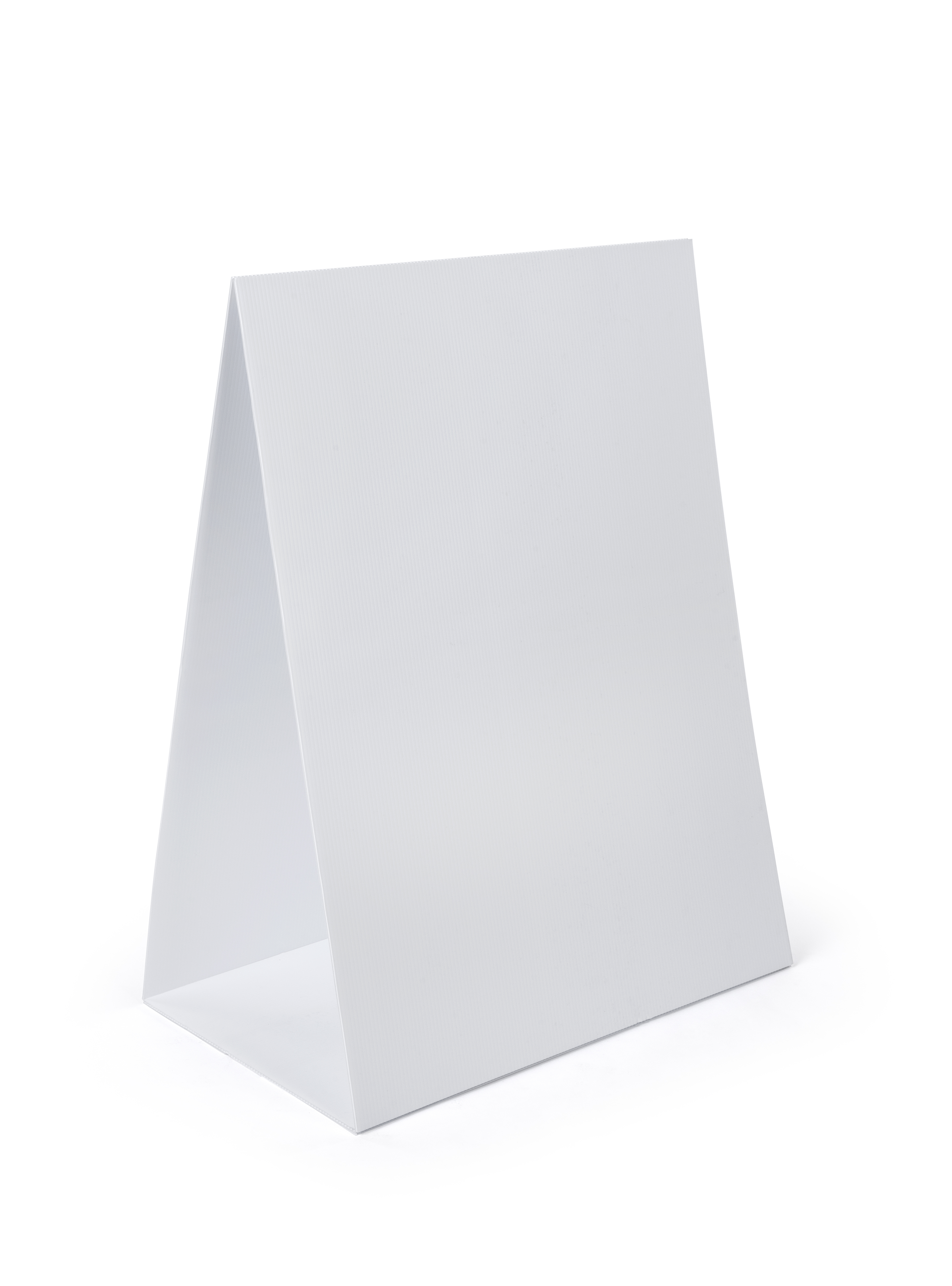 Folding Coroplast A-Frame | Interlocking Bottom | Displays2Go