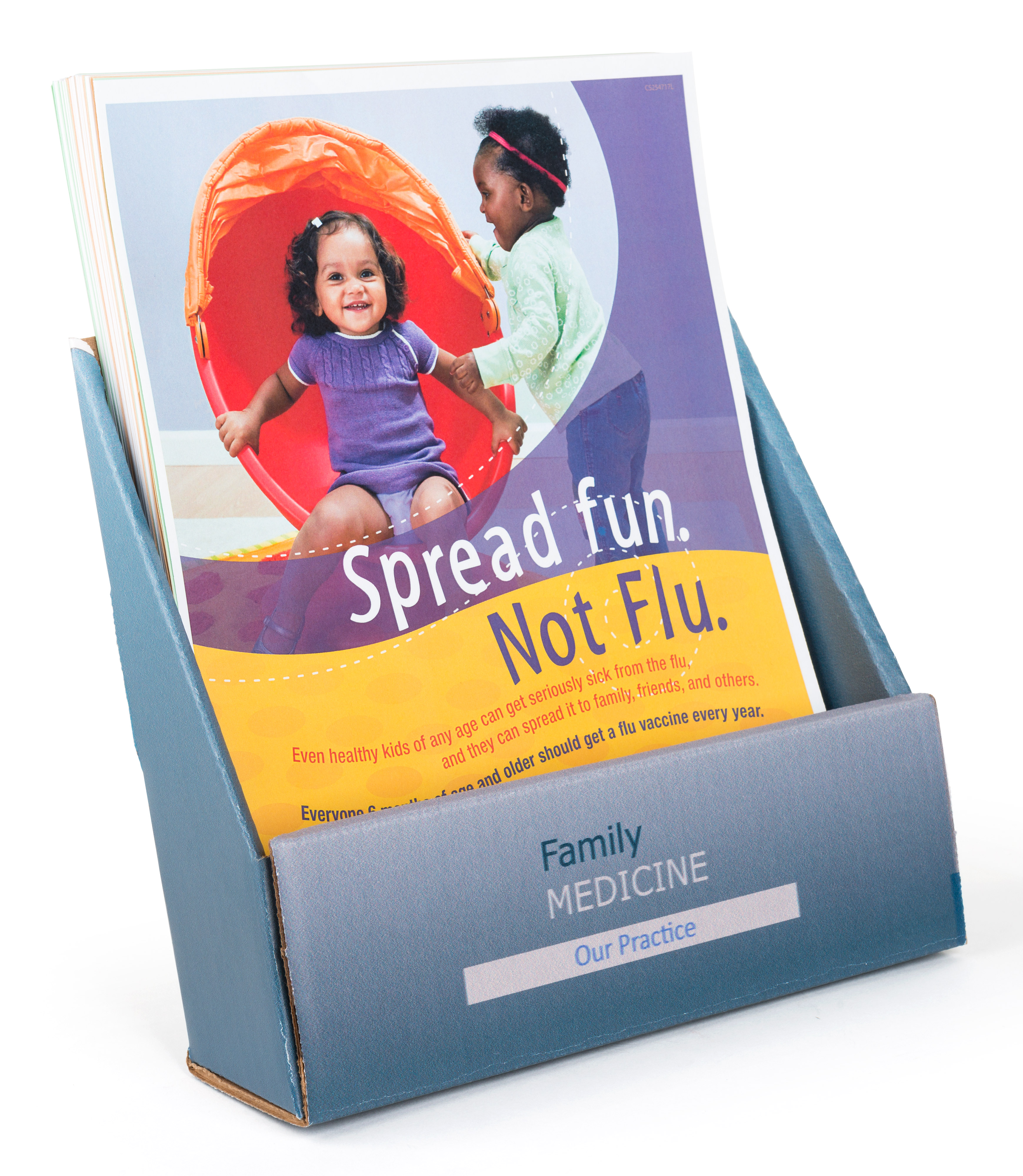 Custom Cardboard Magazine Holder | UV Digital Printing | Displays2Go