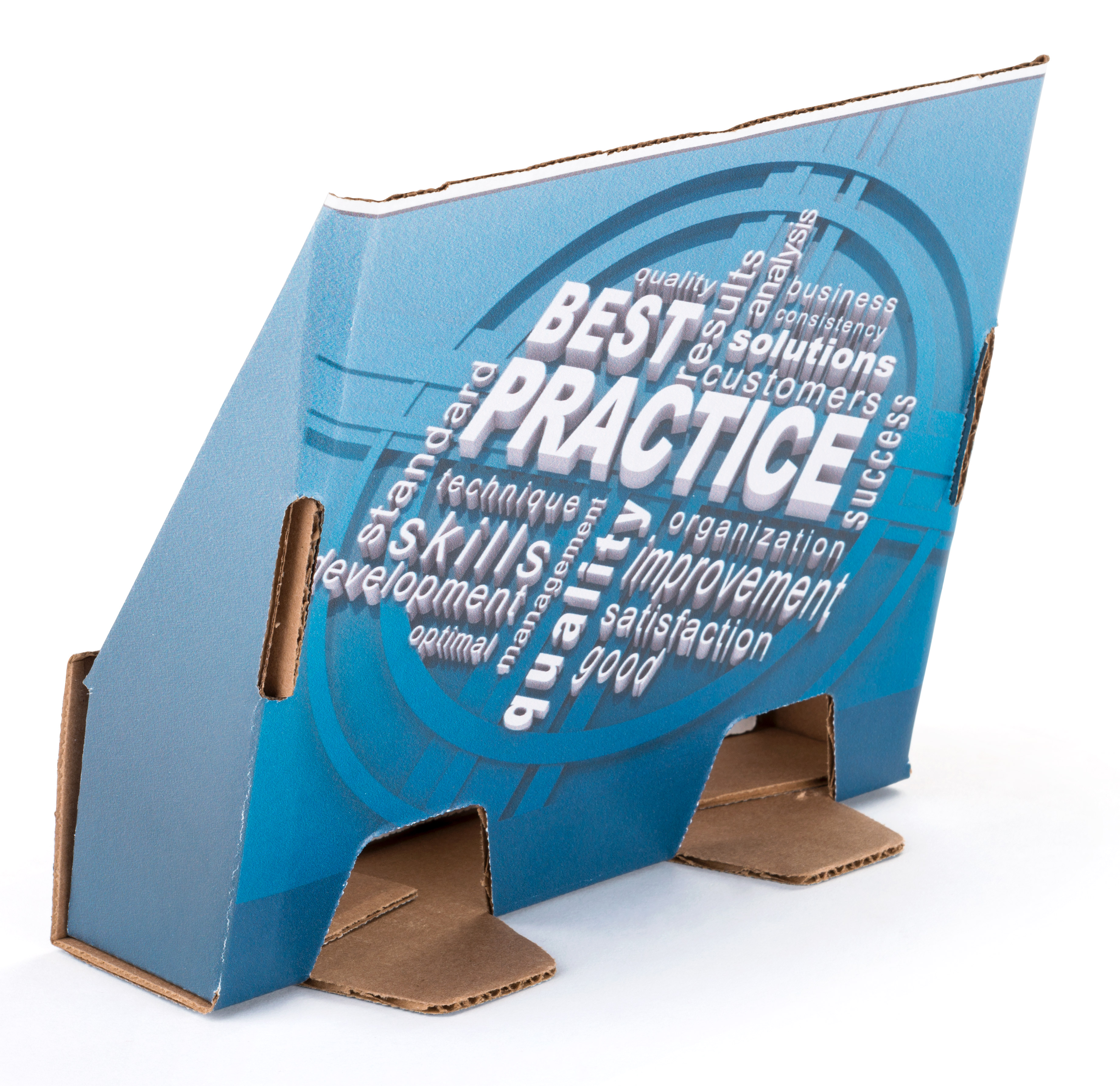 Custom Cardboard Magazine Holder | UV Digital Printing | Displays2Go