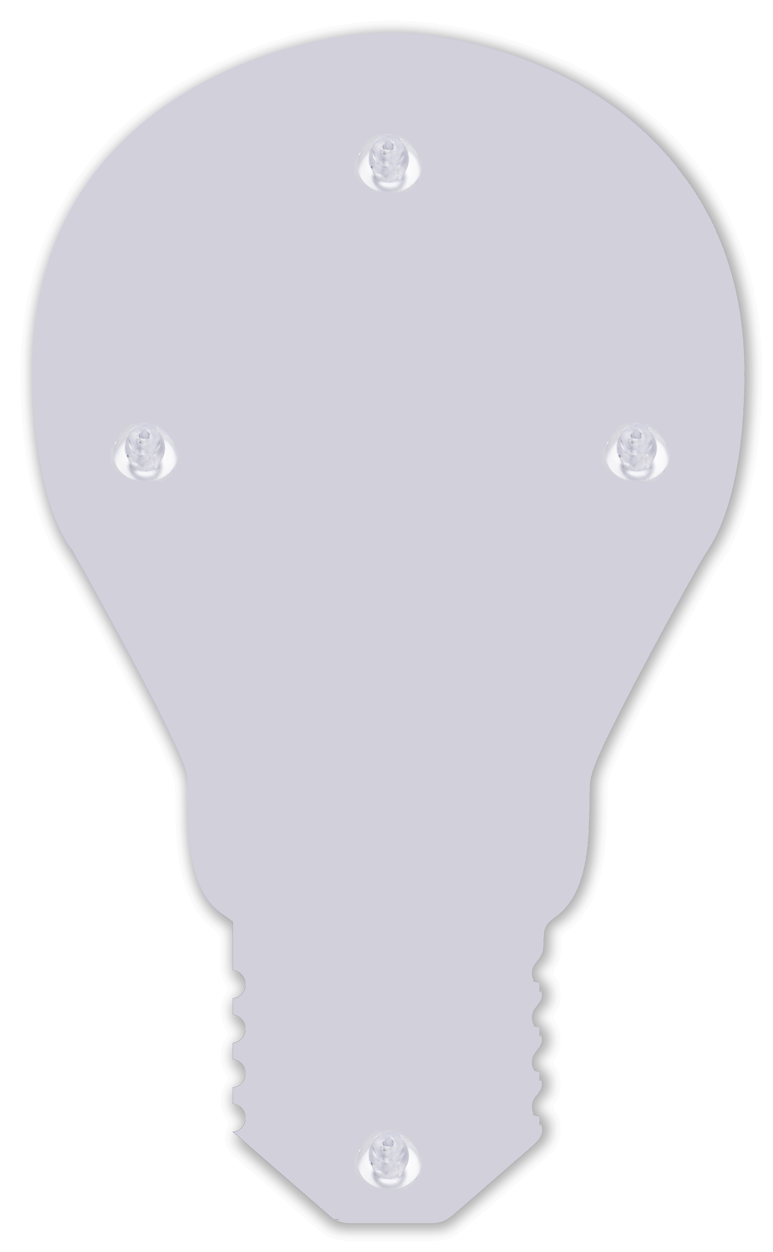 Light Bulb Foam Wall Sign | Pre-Printed Crowd Control Graphic | Displays2Go