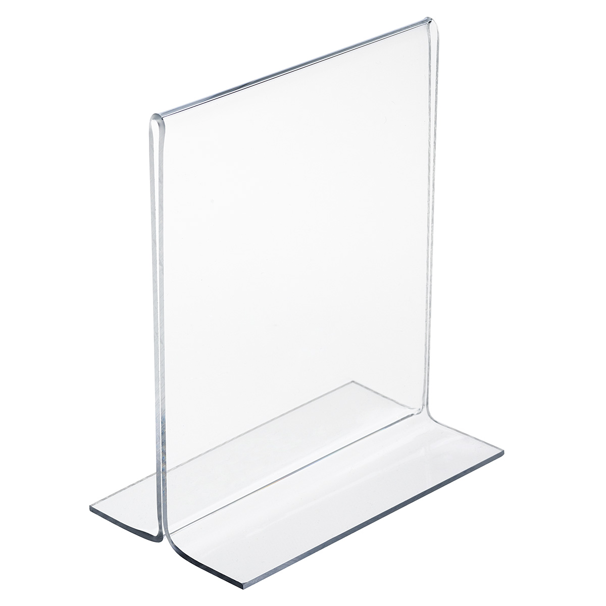 Custom UV Printed Acrylic Sign Holder | T-Style Design | Displays2Go