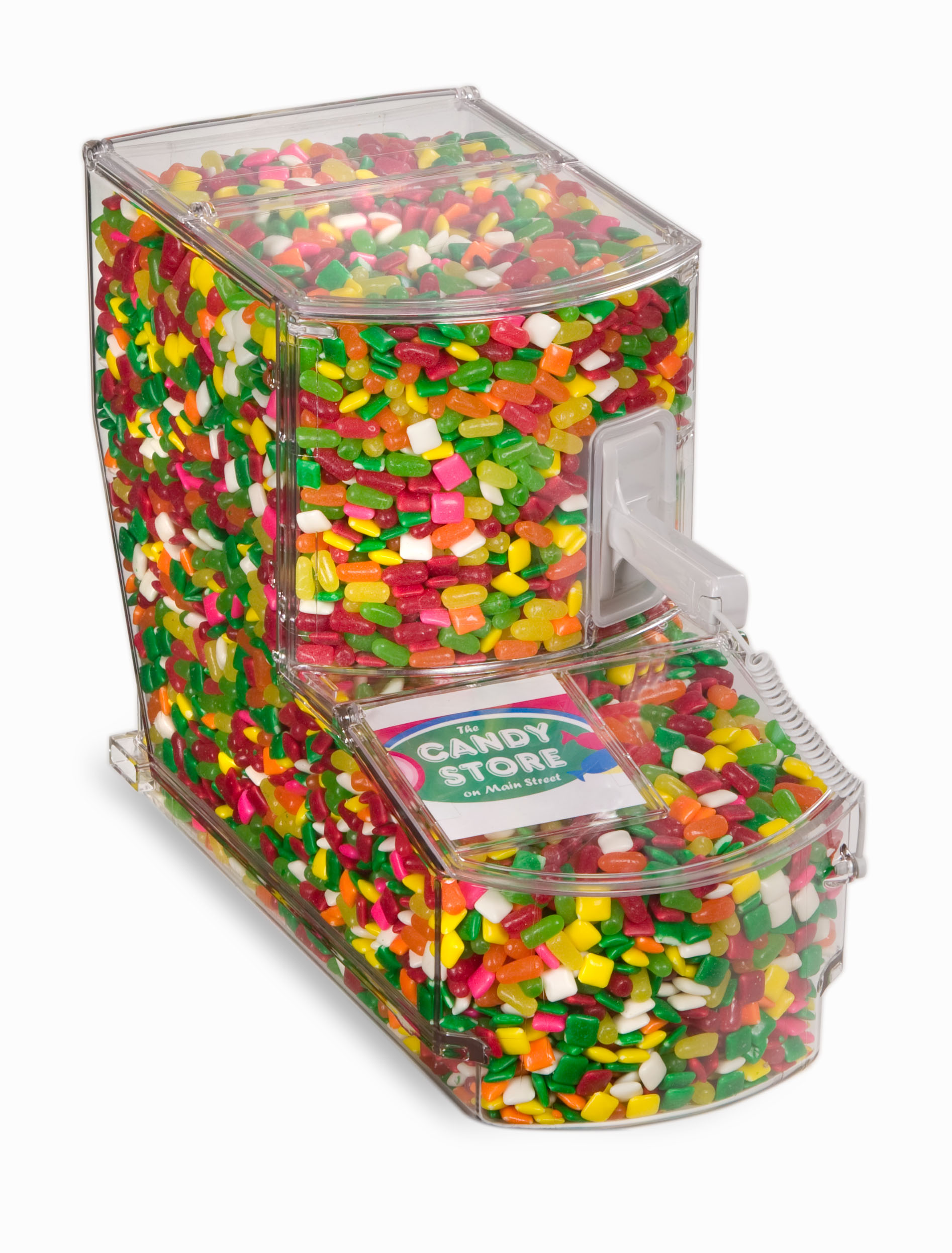 5 Gallon Acrylic Candy Bin - Hinged Doors & Candy Scoop | Displays2Go