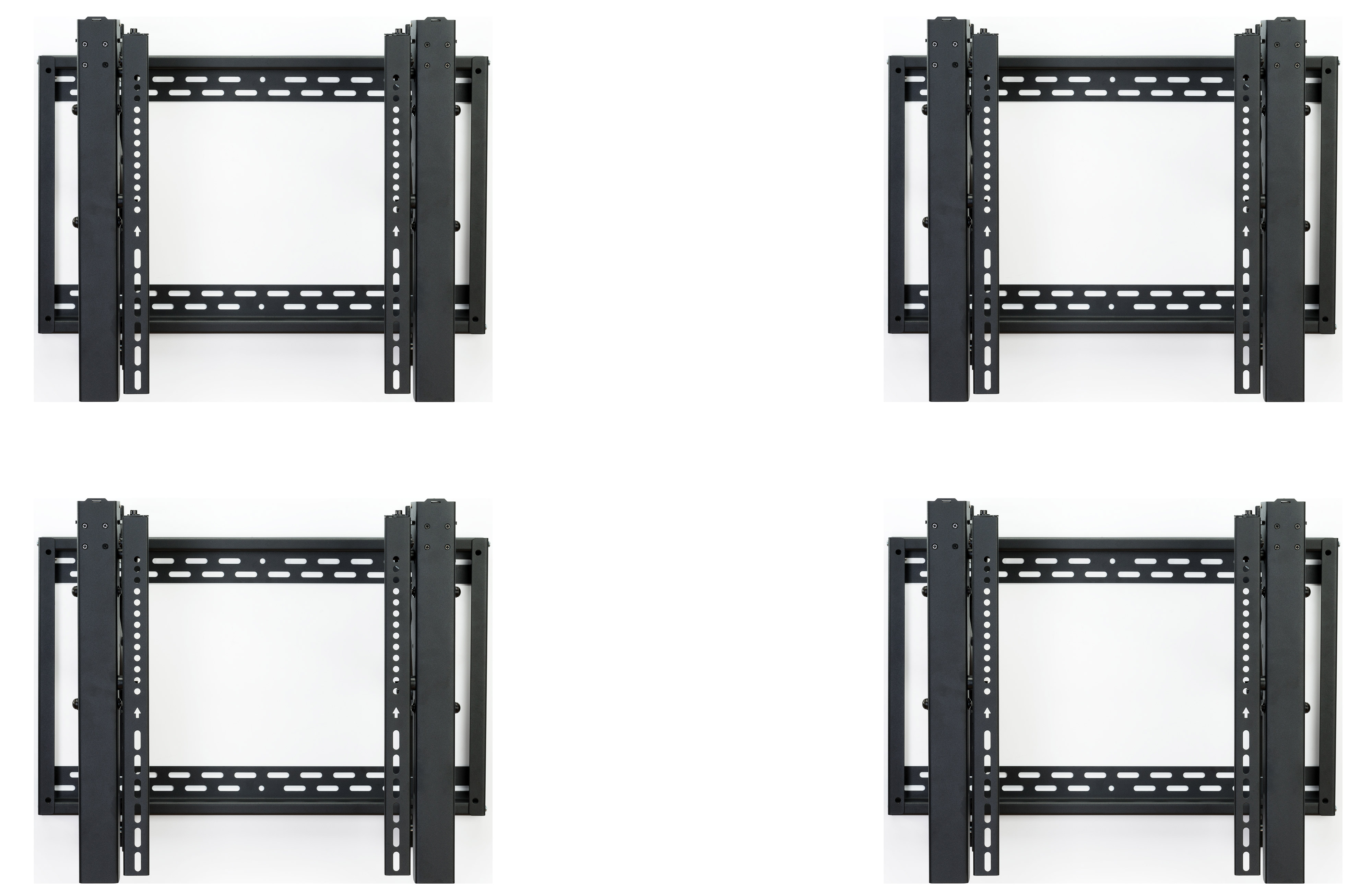 Video Wall Bracket 2x2 Configuration | Pop-Out Extension | Displays2Go