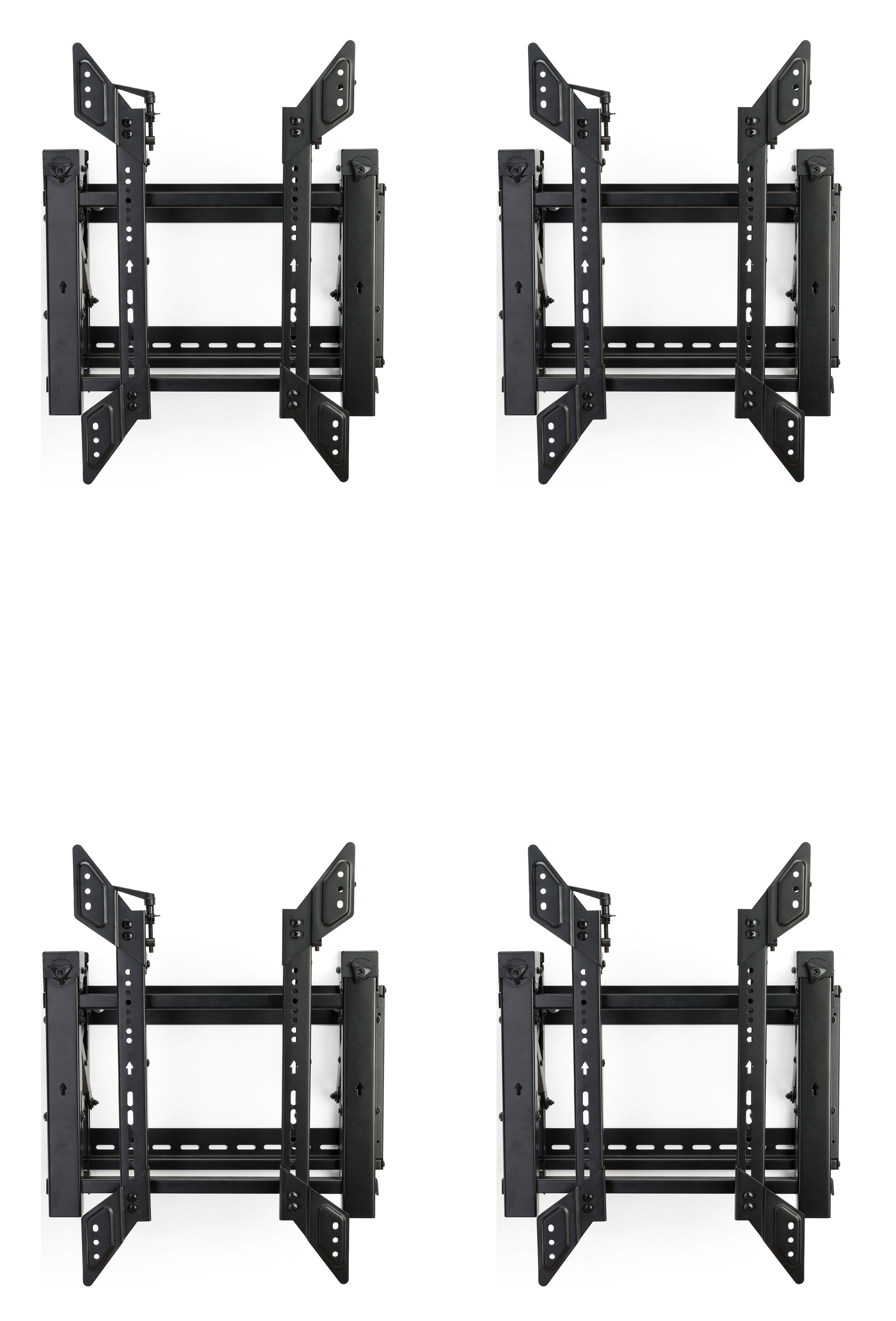 Video Wall Bracket 2x2 Portrait Configuration | Micro-Adjustment ...