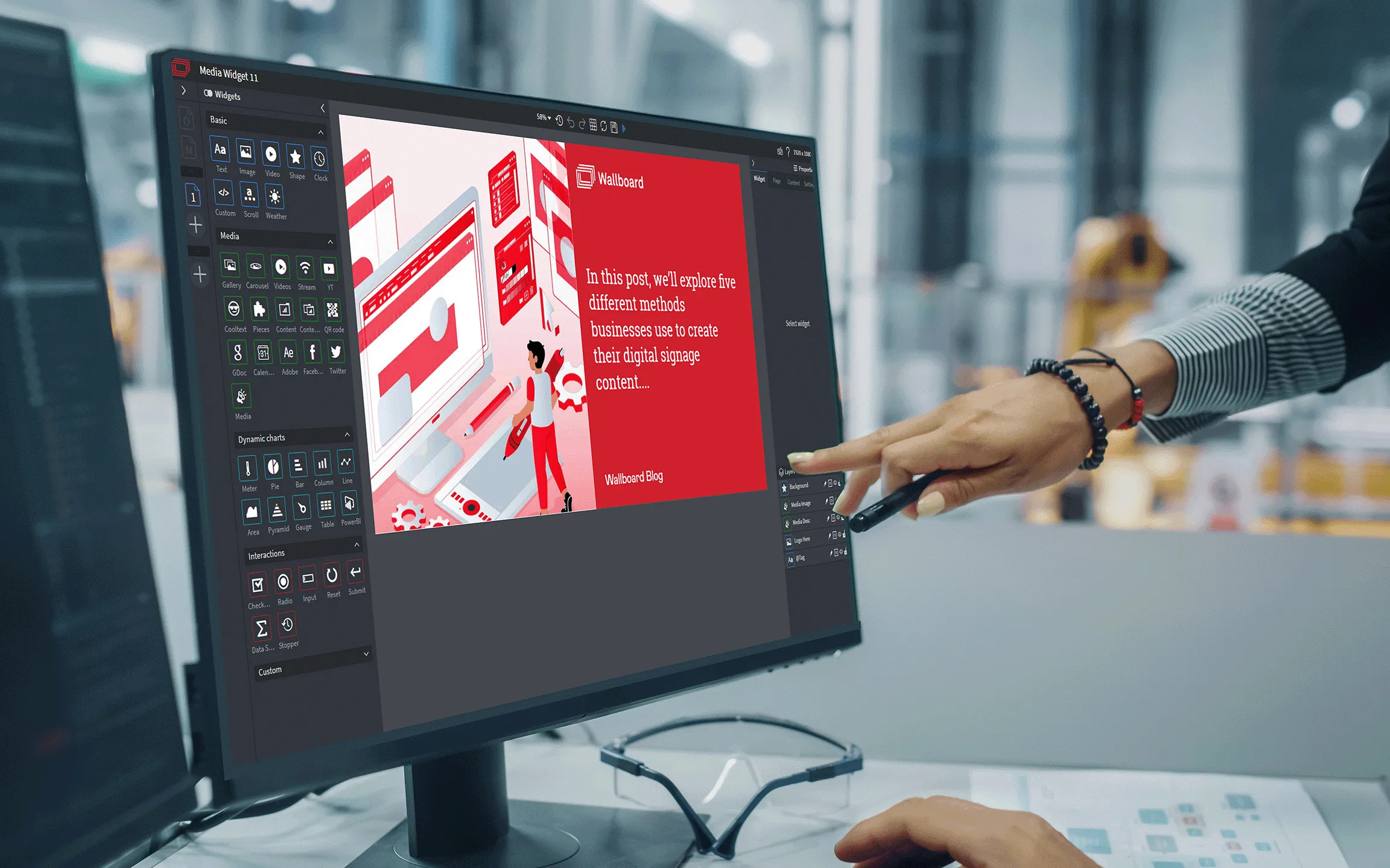 Wallboard Digital Display Software | Content Management Made Easy ...