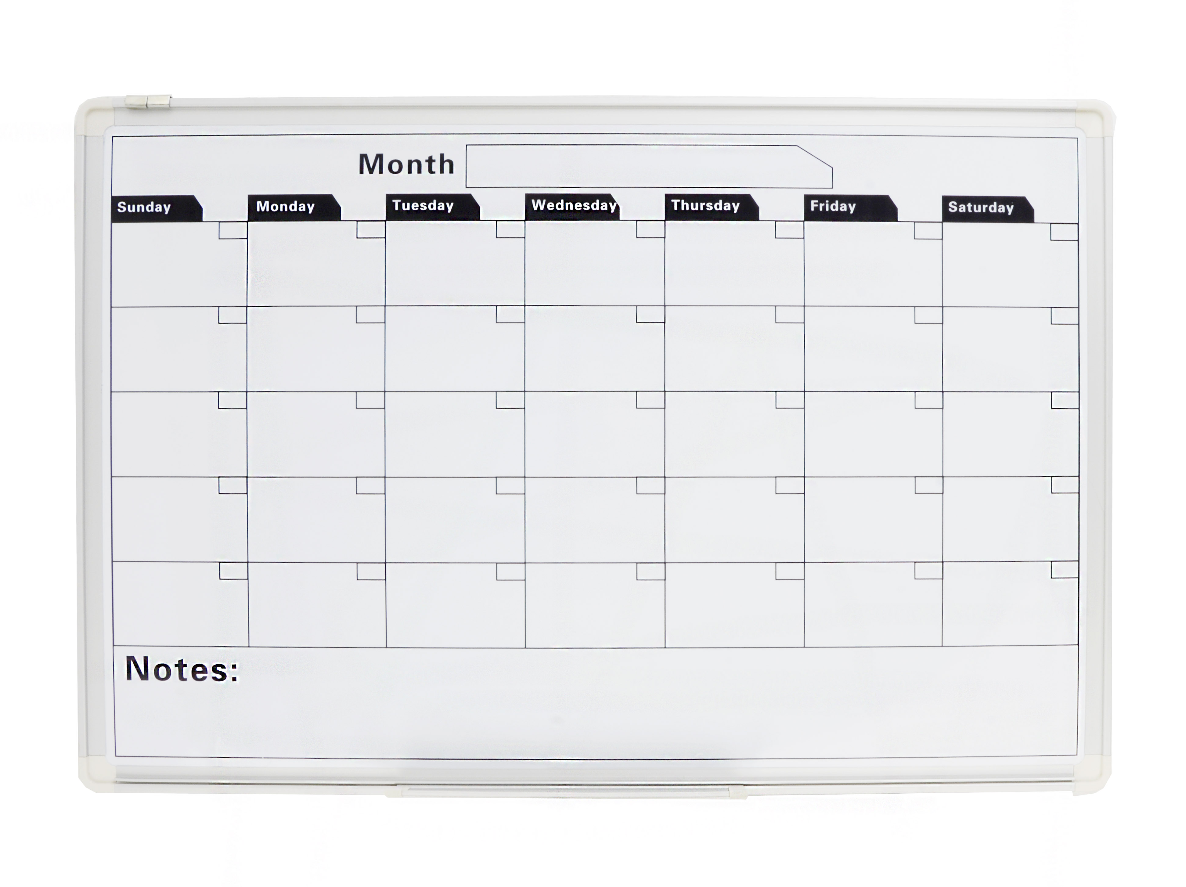 Monthly Dry Erase Calendar | Magnetic & Wall Mounting | Displays2Go