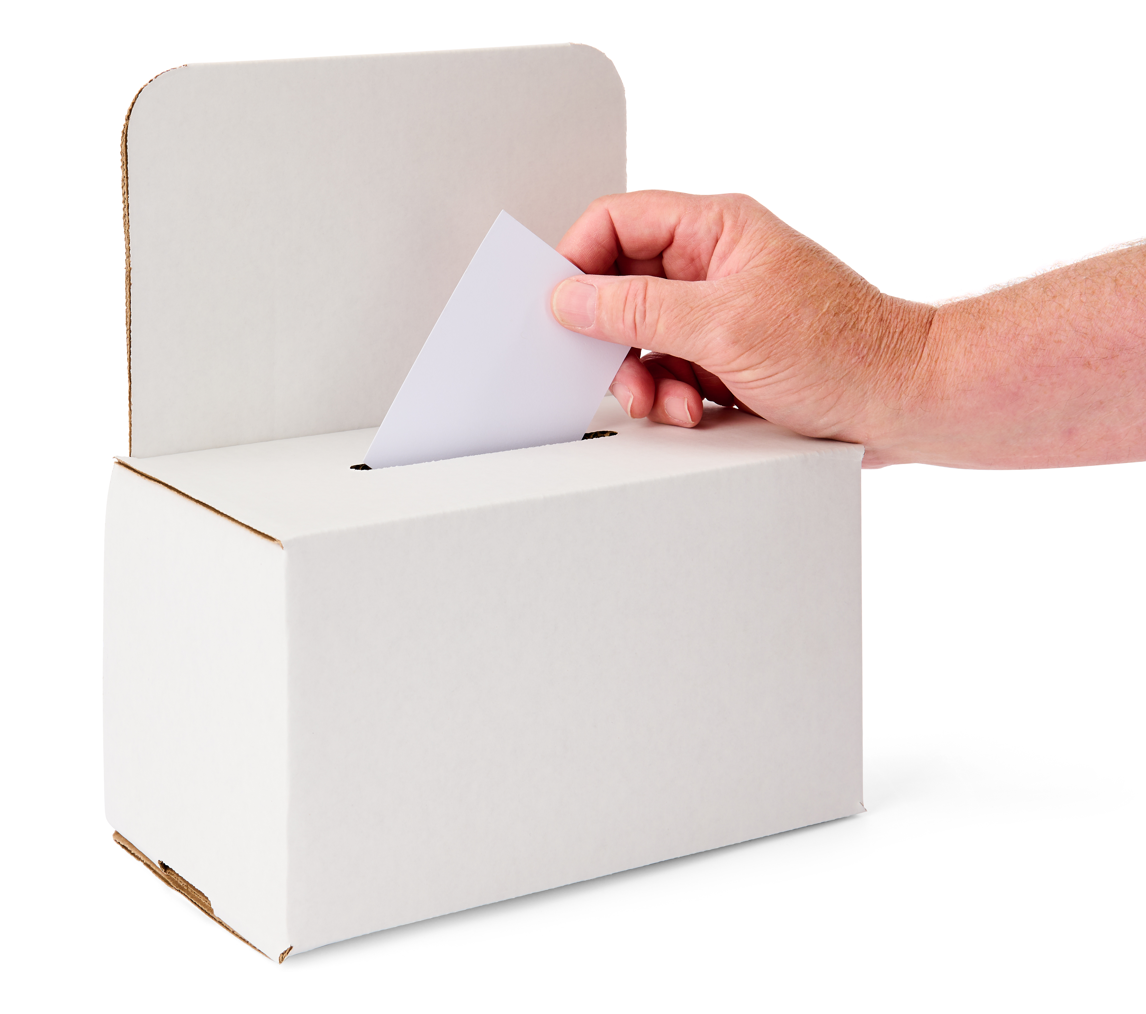 Custom Cardboard Enter to Win Box | Full-Color Printed Header | Displays2Go