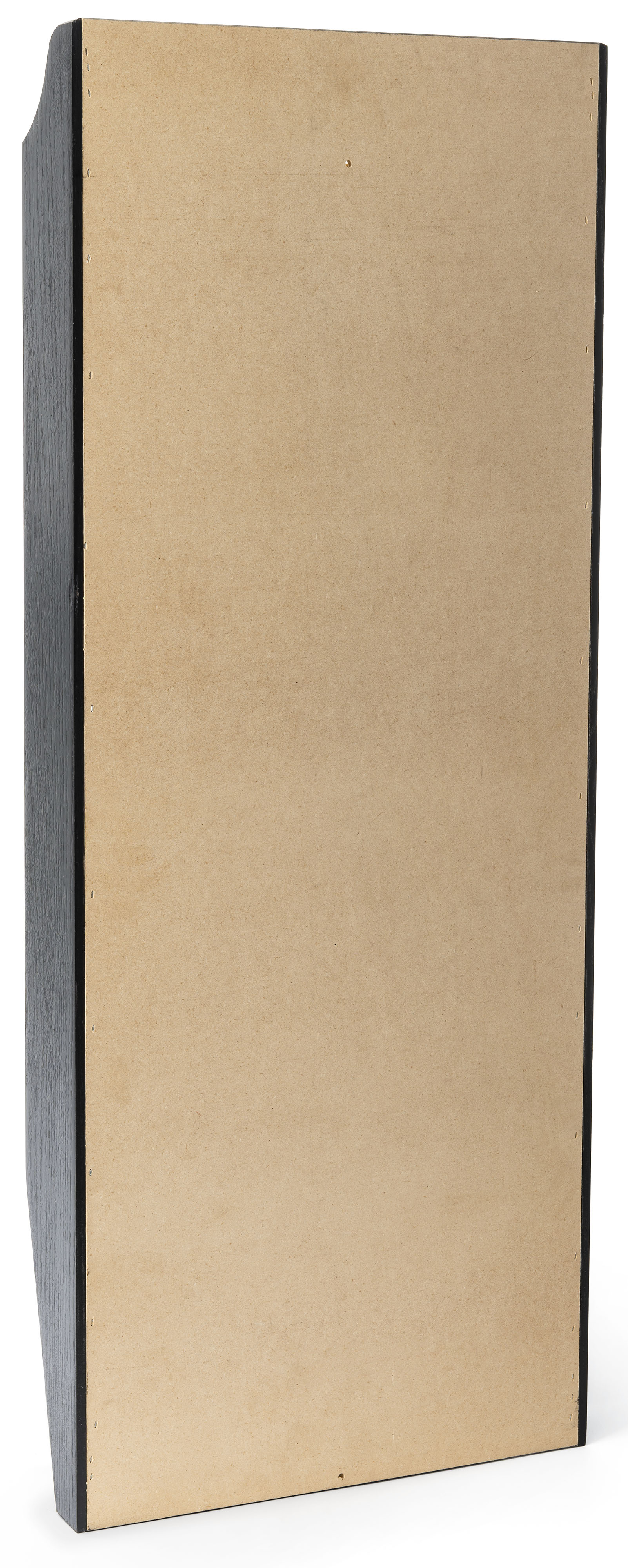 Wood Wall Folder Rack | Black Finish Oak Wood | Displays2Go