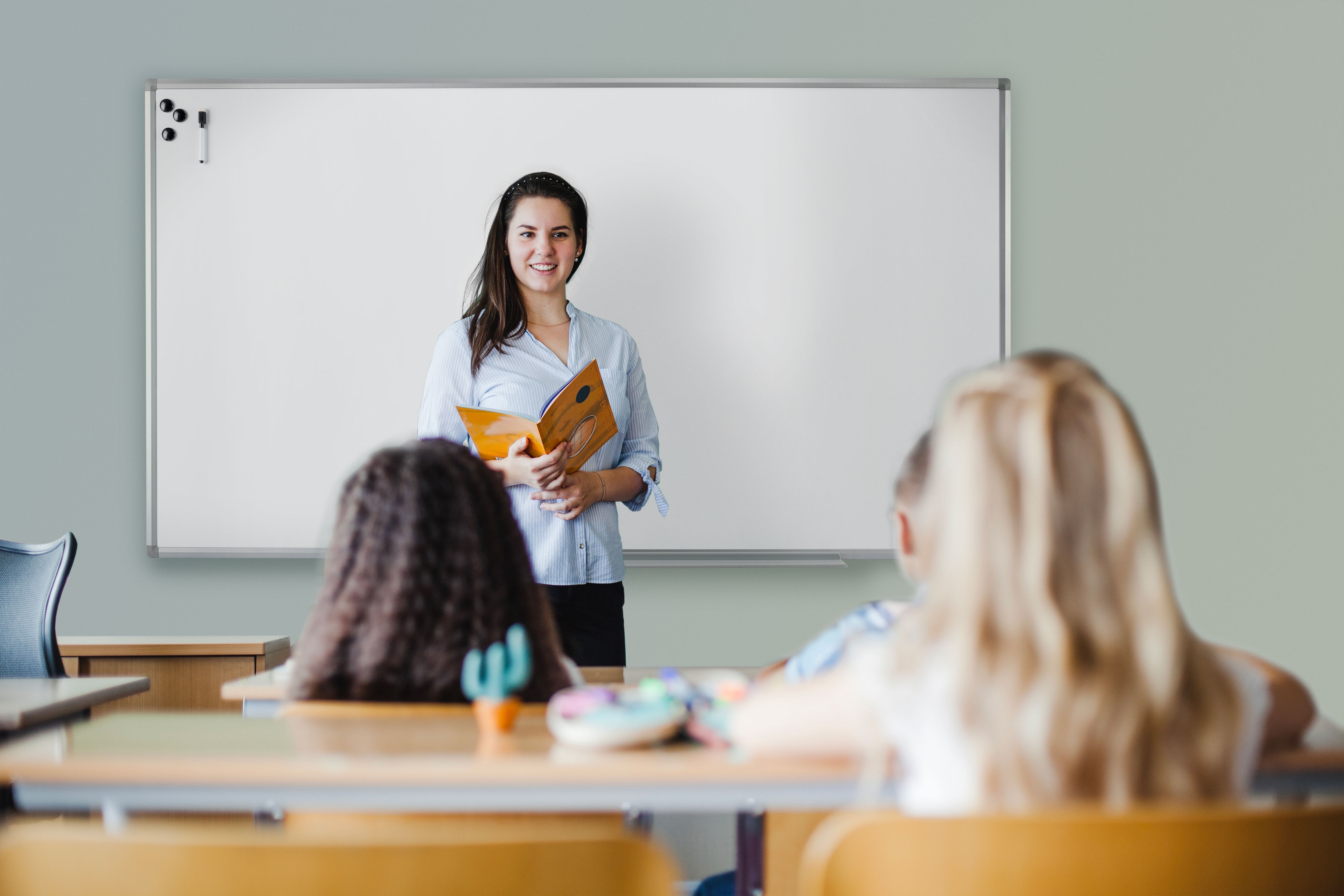 Extra Large Whiteboard | 72” x 40” | Displays2Go