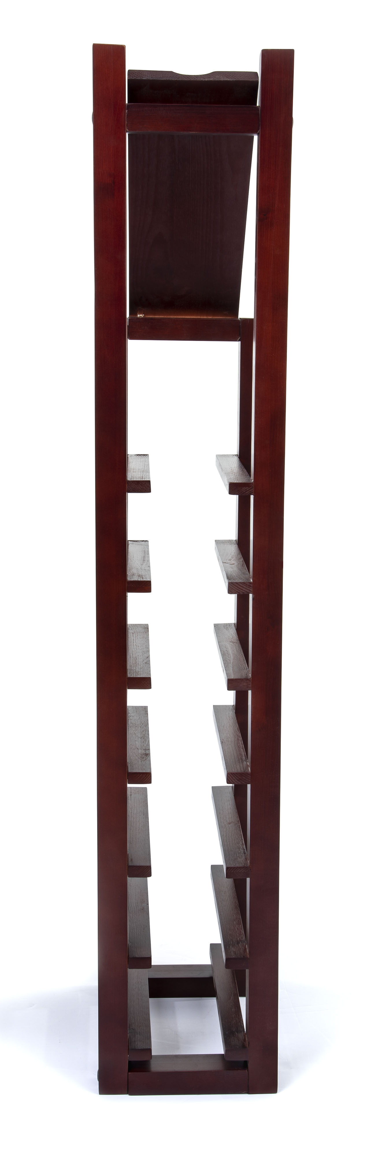 1 Column Wine Rack | 8-Bottle Stand with Display Top | Displays2Go