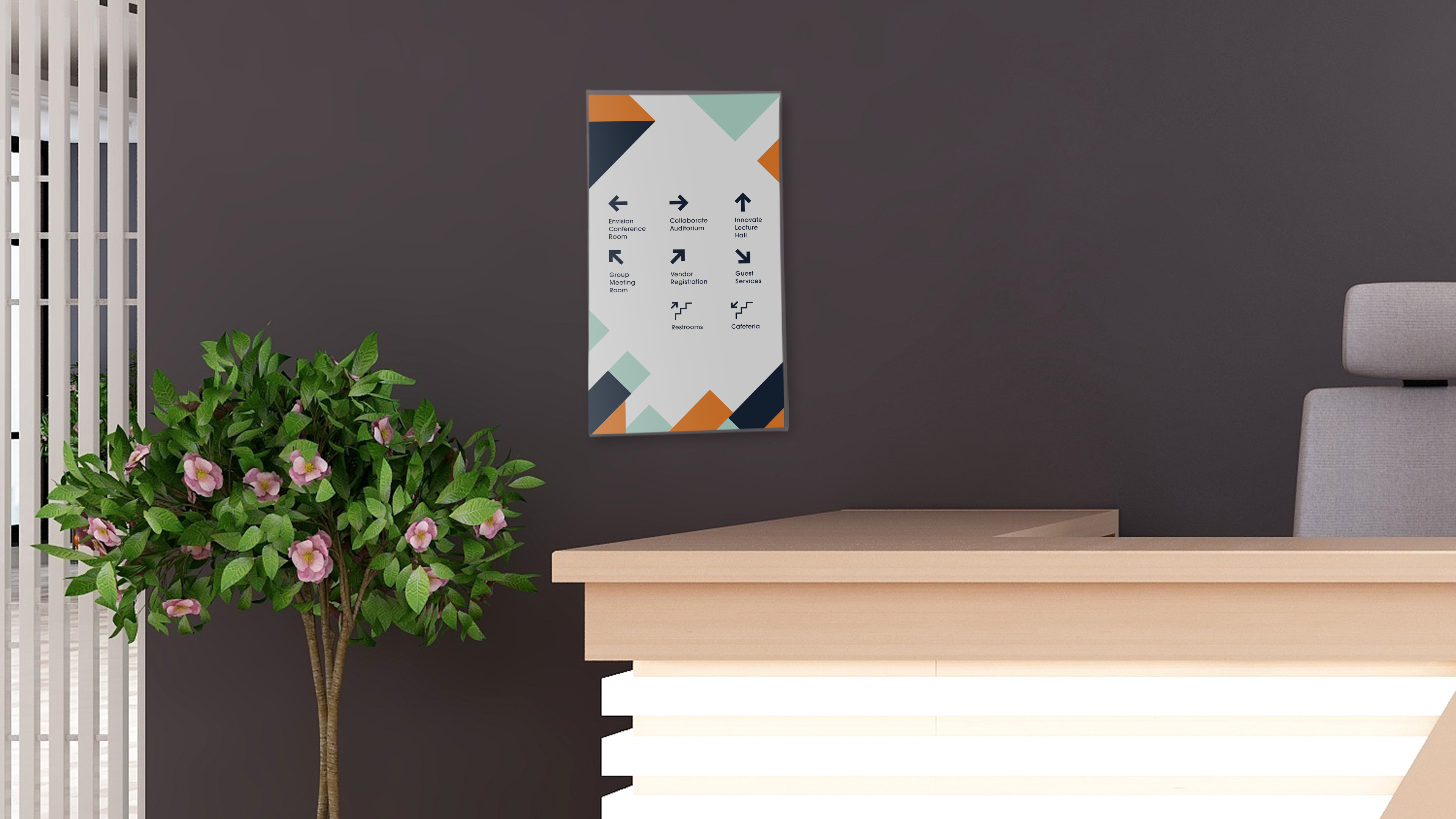 8.5" x 14" Acrylic Poster Display for Legal Sized Documents | Displays2Go