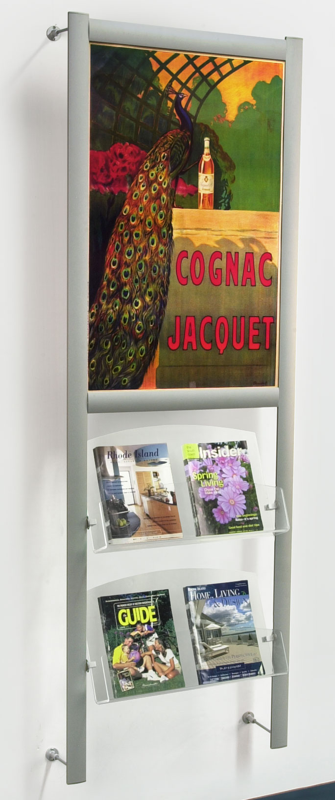 Magazine Rack | 24 x 36 Poster Frame for Wall | Displays2Go