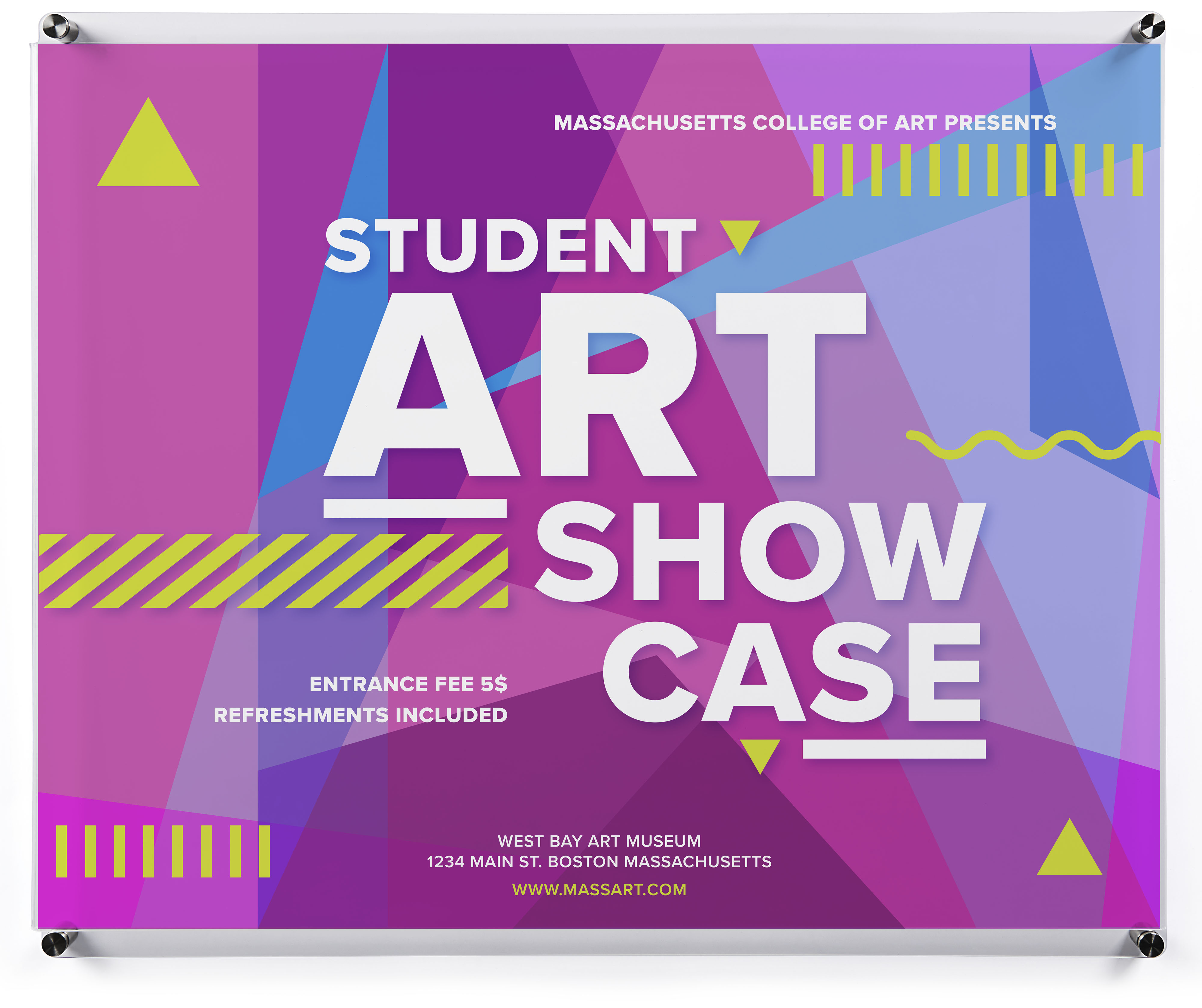 22X28 Clear Acrylic Wall Sign Holder | Easy Top Loading Insert ...