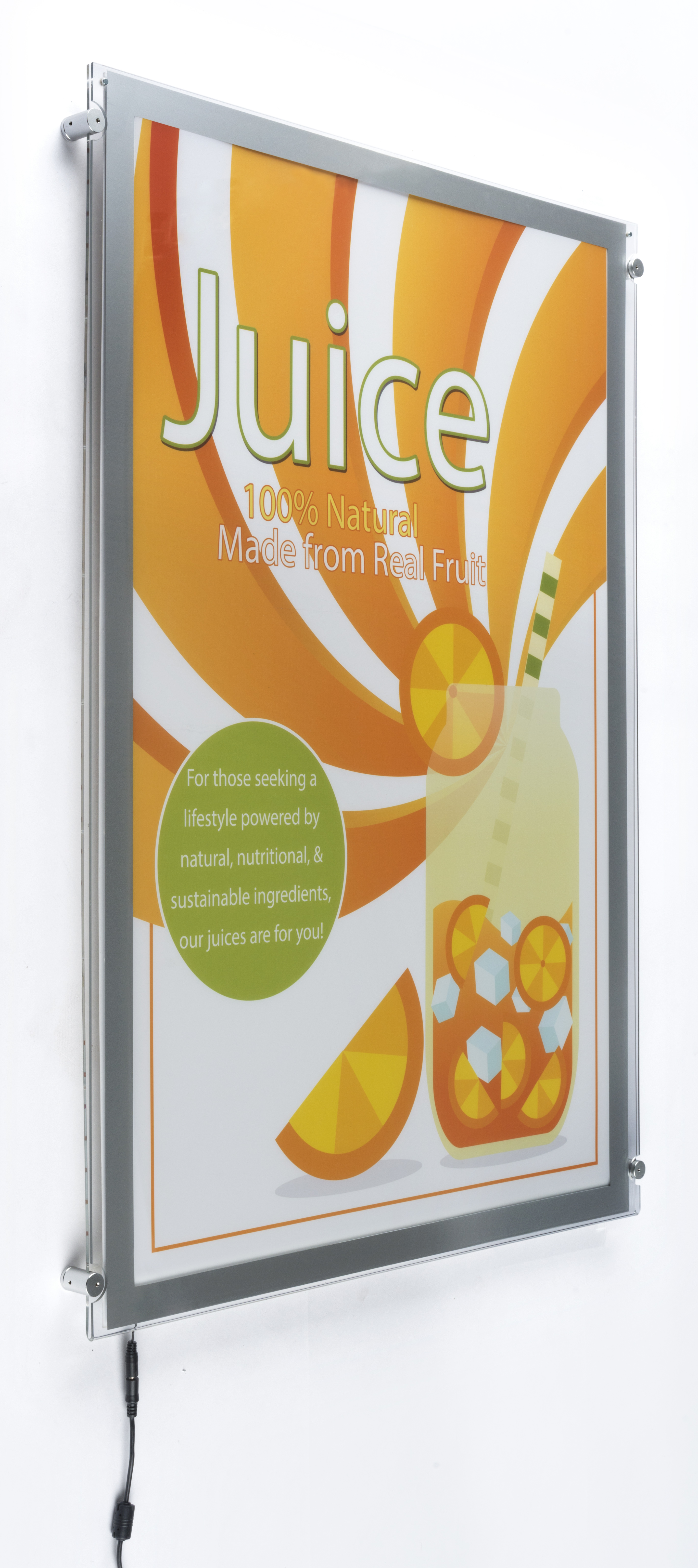 Edge Lit Frame | Displays2Go