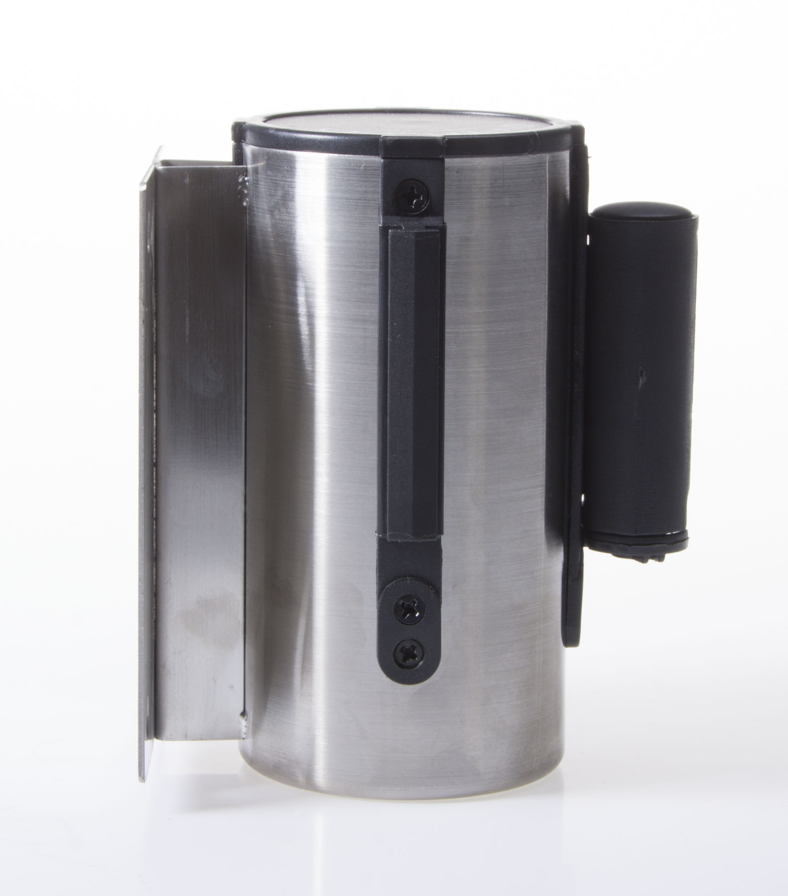 Wall Mounted Retractable Barrier With Black Belt for Interior Use ...