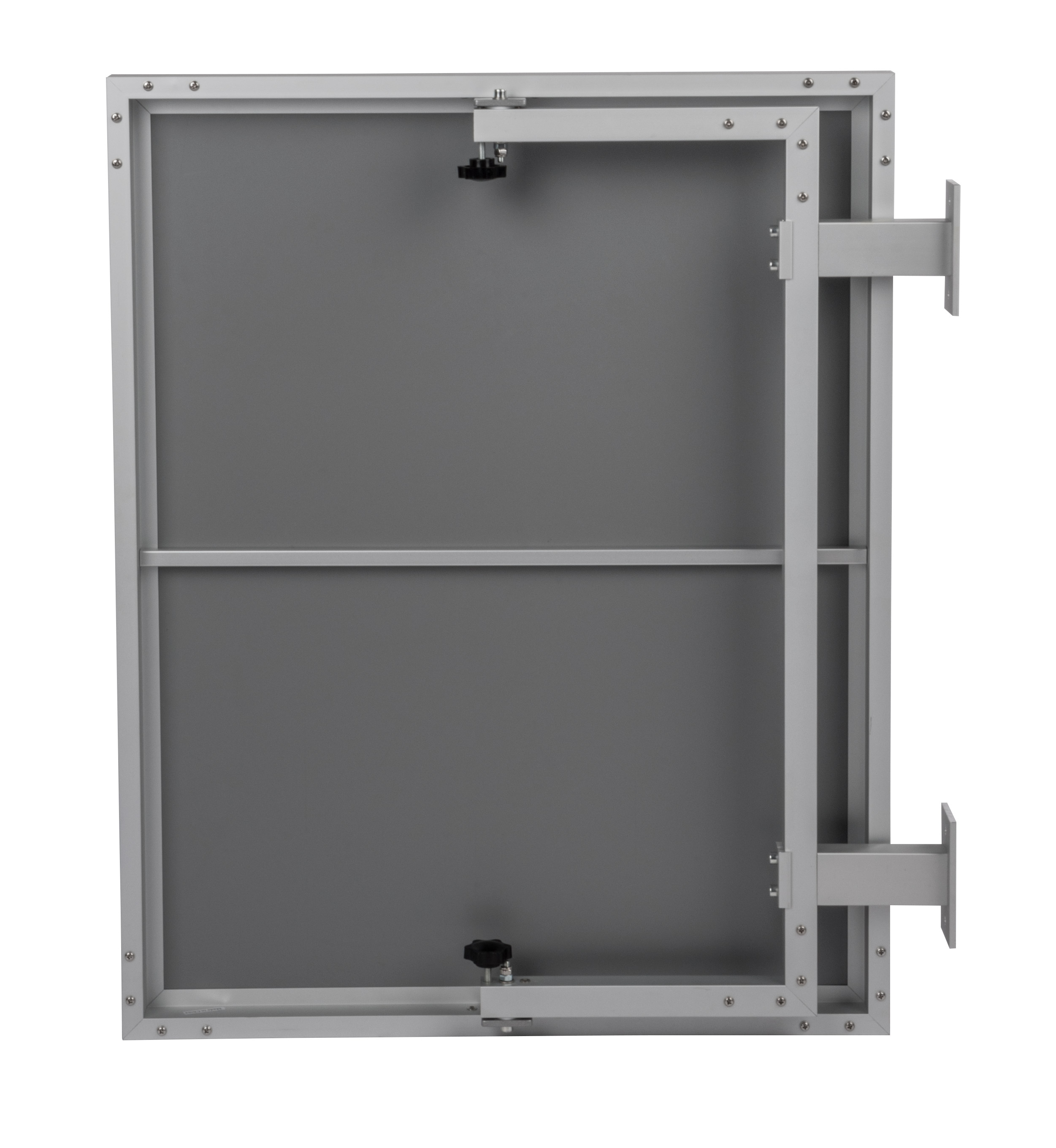 Swivel Sign Frame | Silver 22 x 28 Snap Open Edges | Displays2Go