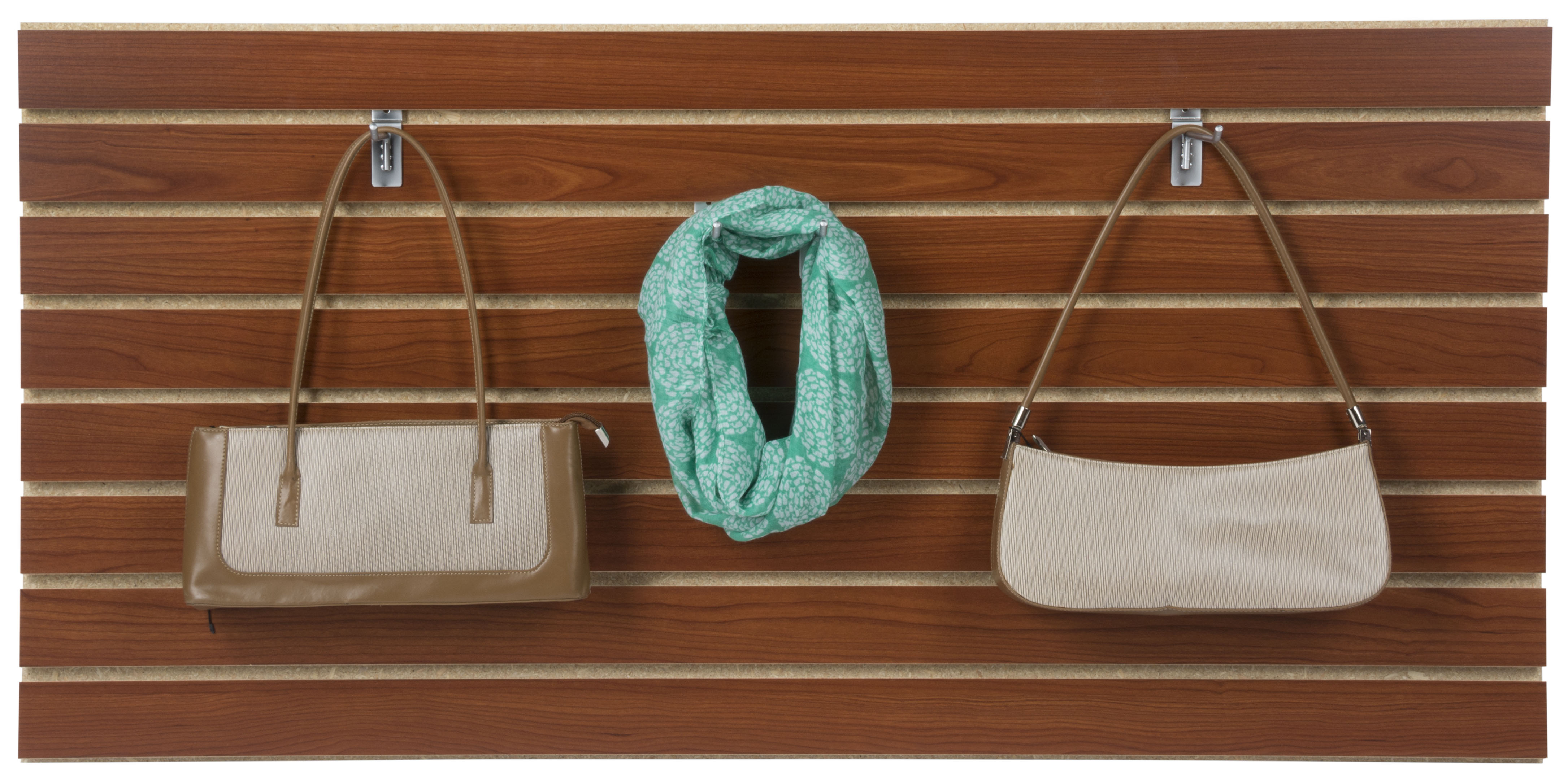 Slotted Wall Panel | Holds Up to 50 lbs. Per Slat | Displays2Go