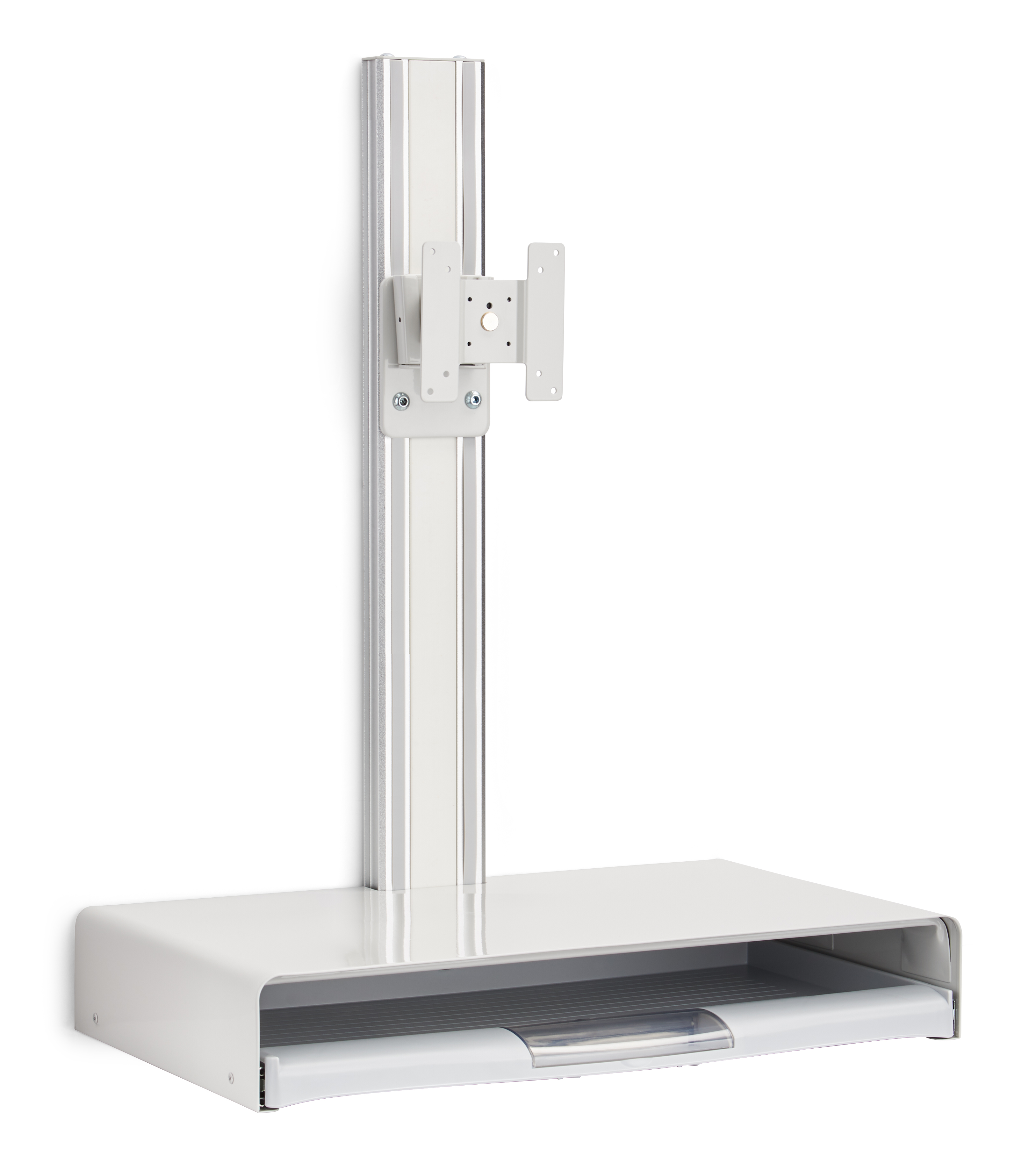 Monitor and Keyboard Wall Mount | Retractable Keyboard Tray | Displays2Go