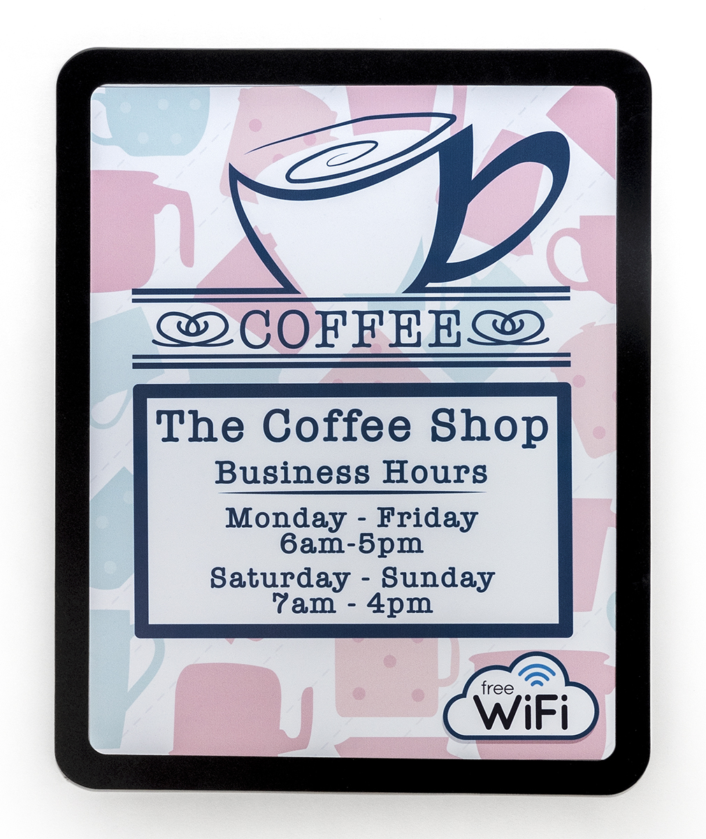 Adhesive Sign Holder | 16” x 20” Media Size | Displays2Go