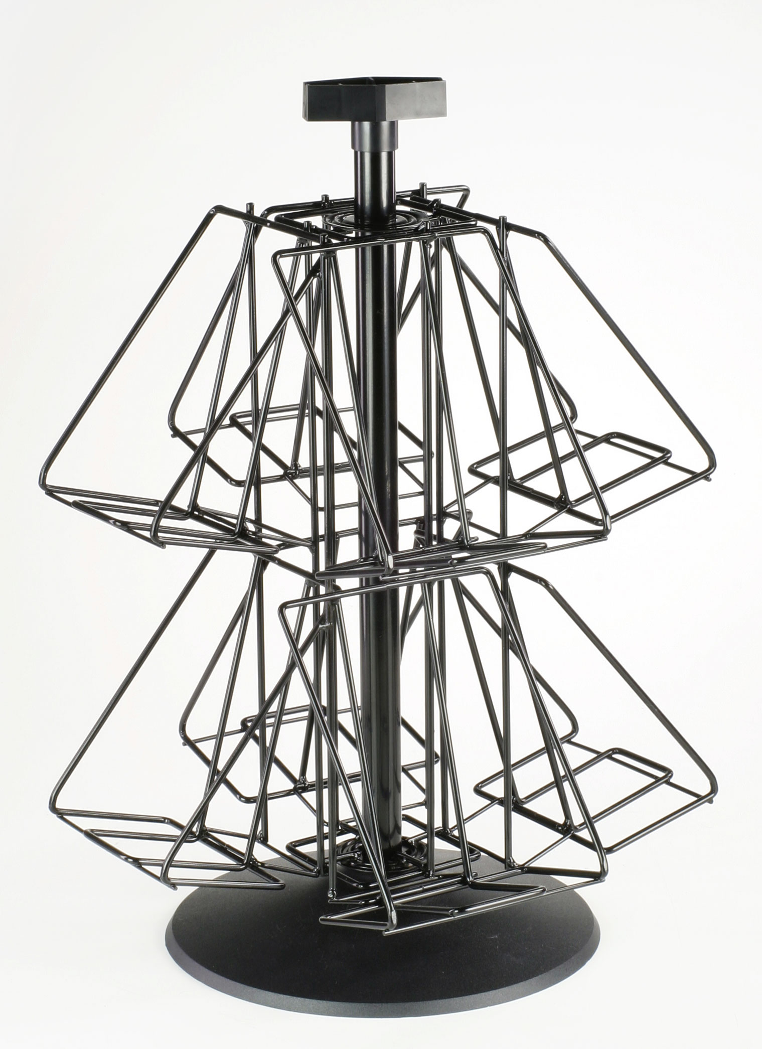 This wire rack is an economical way to promote your merchandise ...