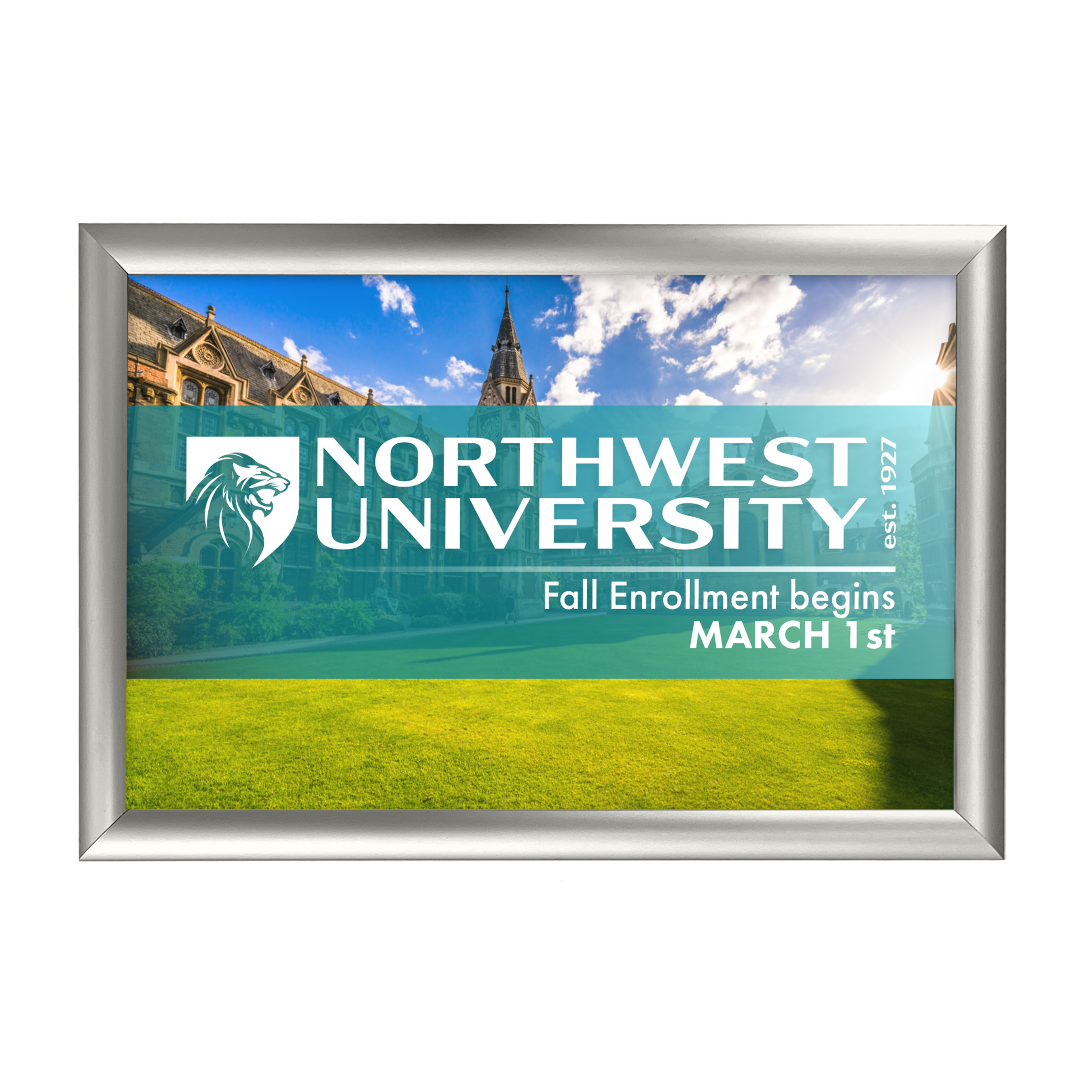 Window Snap Frames | Double Sided | Displays2Go