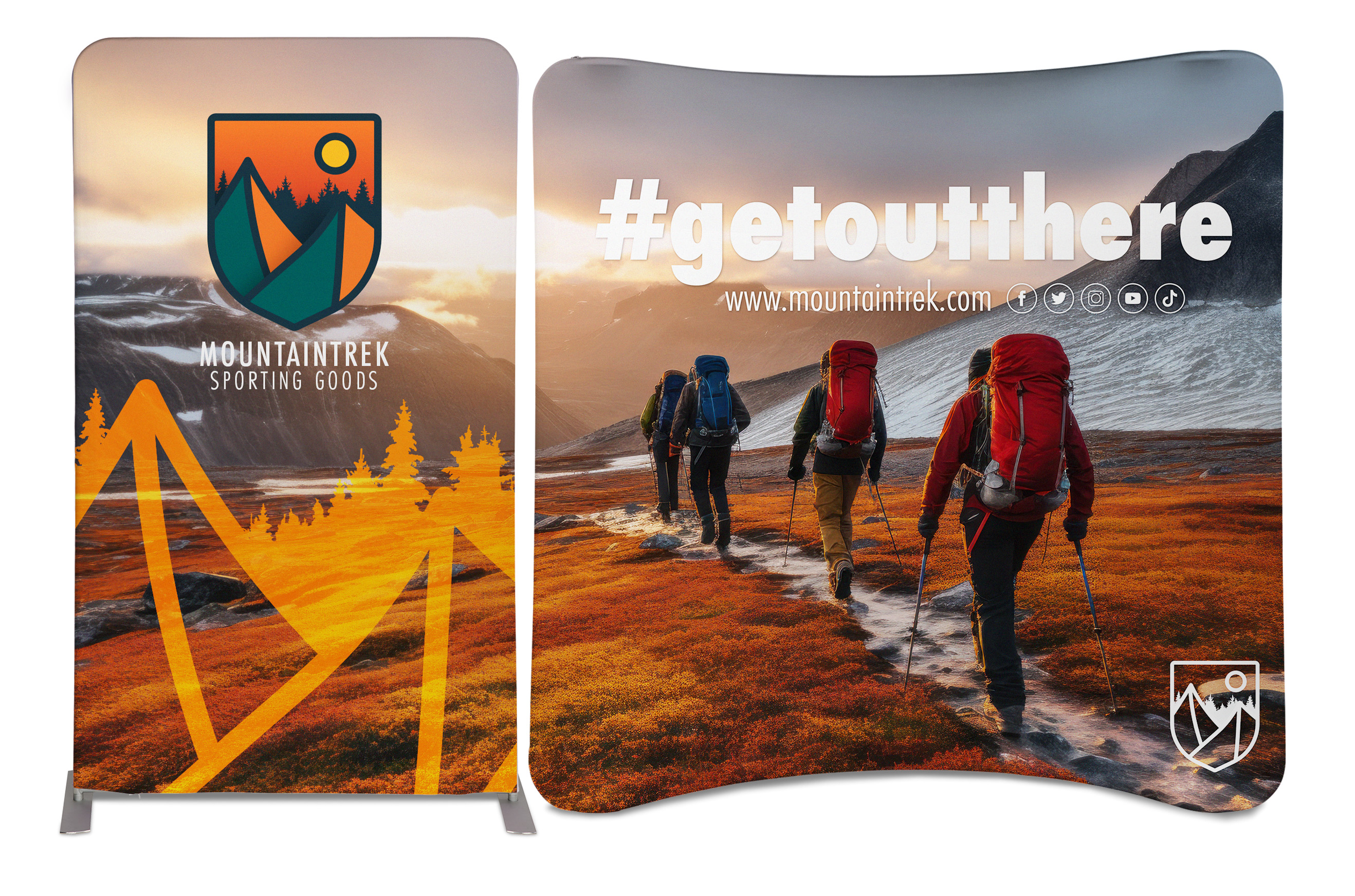 Trade Show Booth Displays | Custom Stretch Graphic Panels | Displays2Go