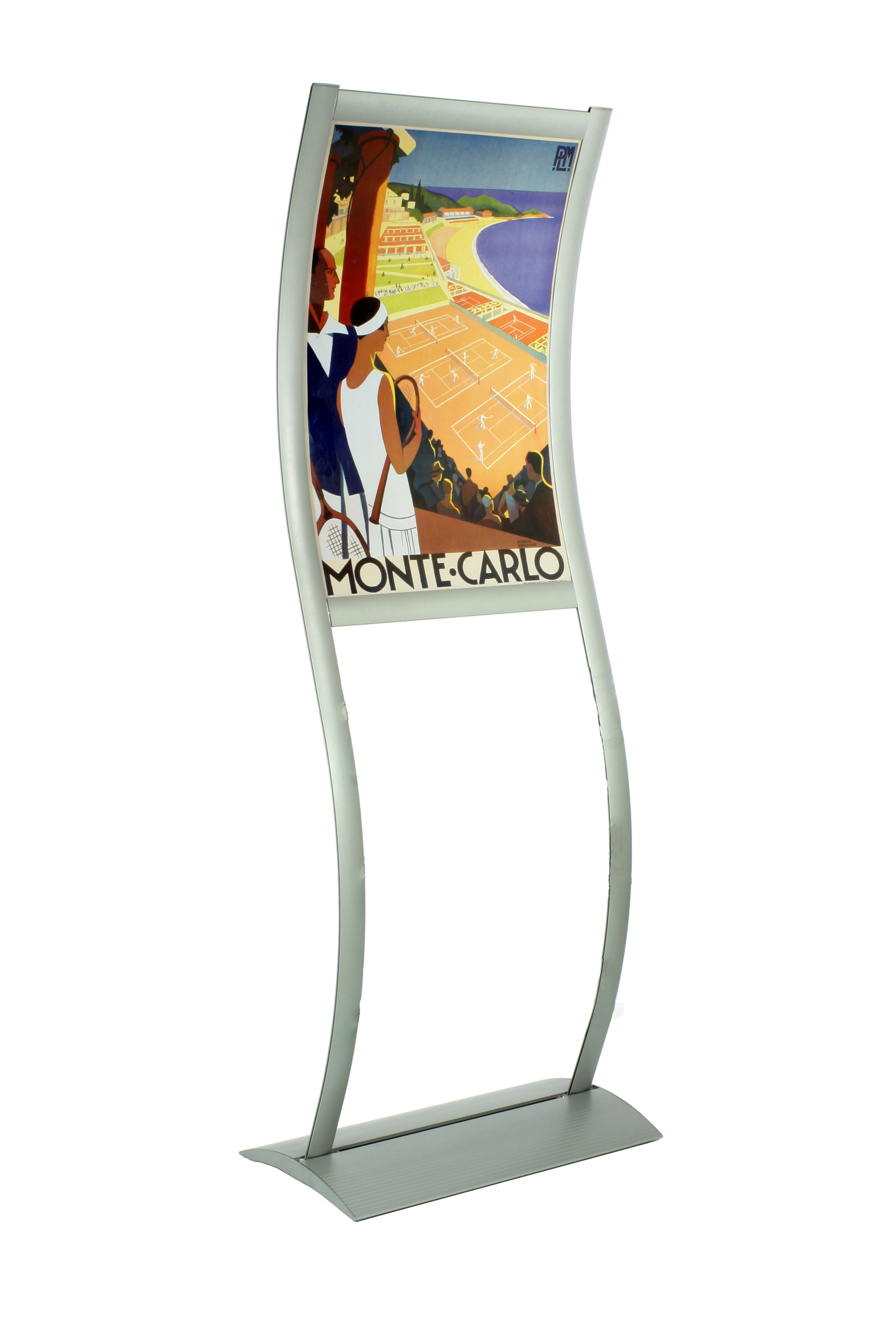 Poster Displays | 24 x 36 Signage Stand w/ Curved Structure | Displays2Go