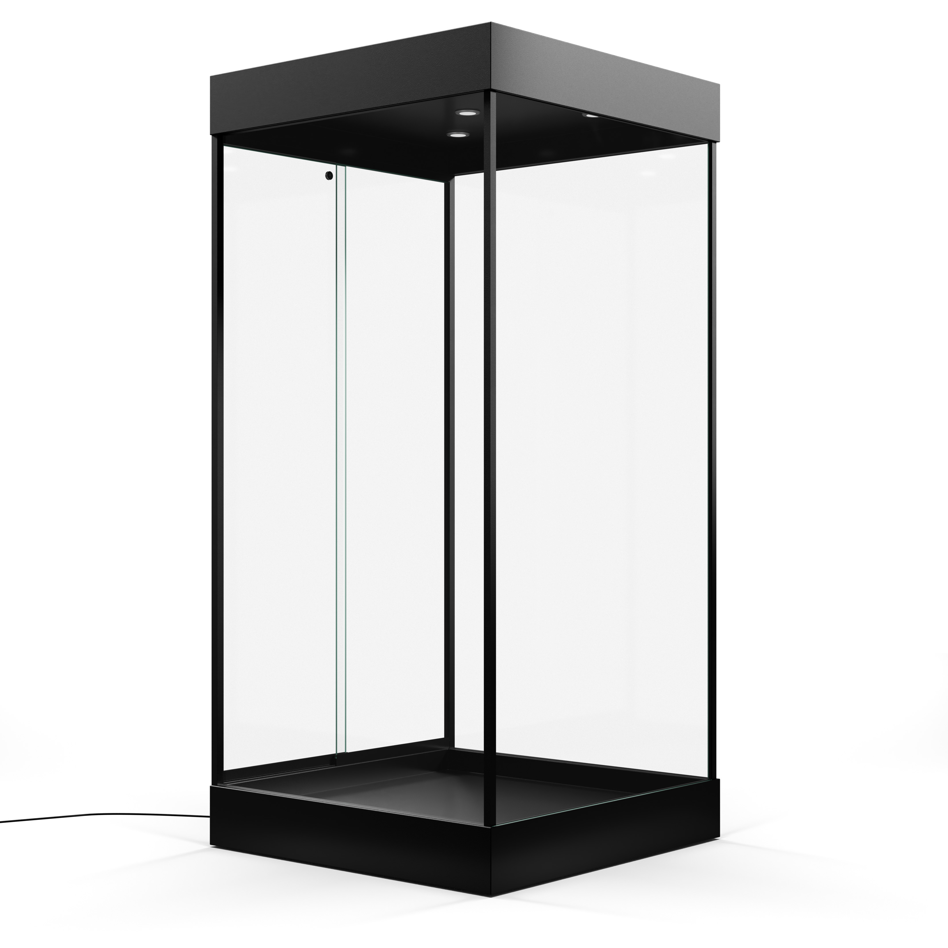 Mannequin Display Case | 40" LED Illuminated Showcase | Displays2Go