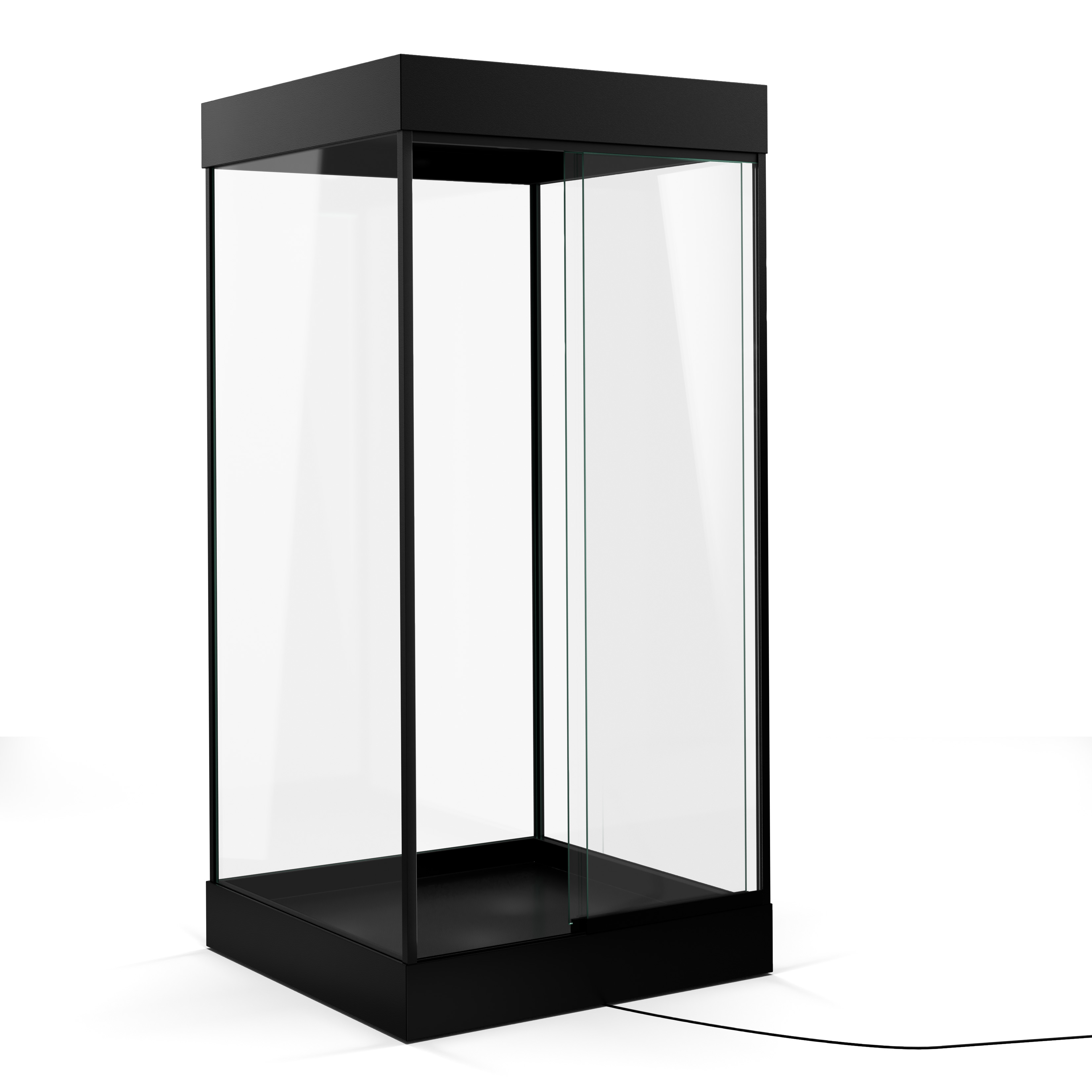 Mannequin Display Case | 40" LED Illuminated Showcase | Displays2Go