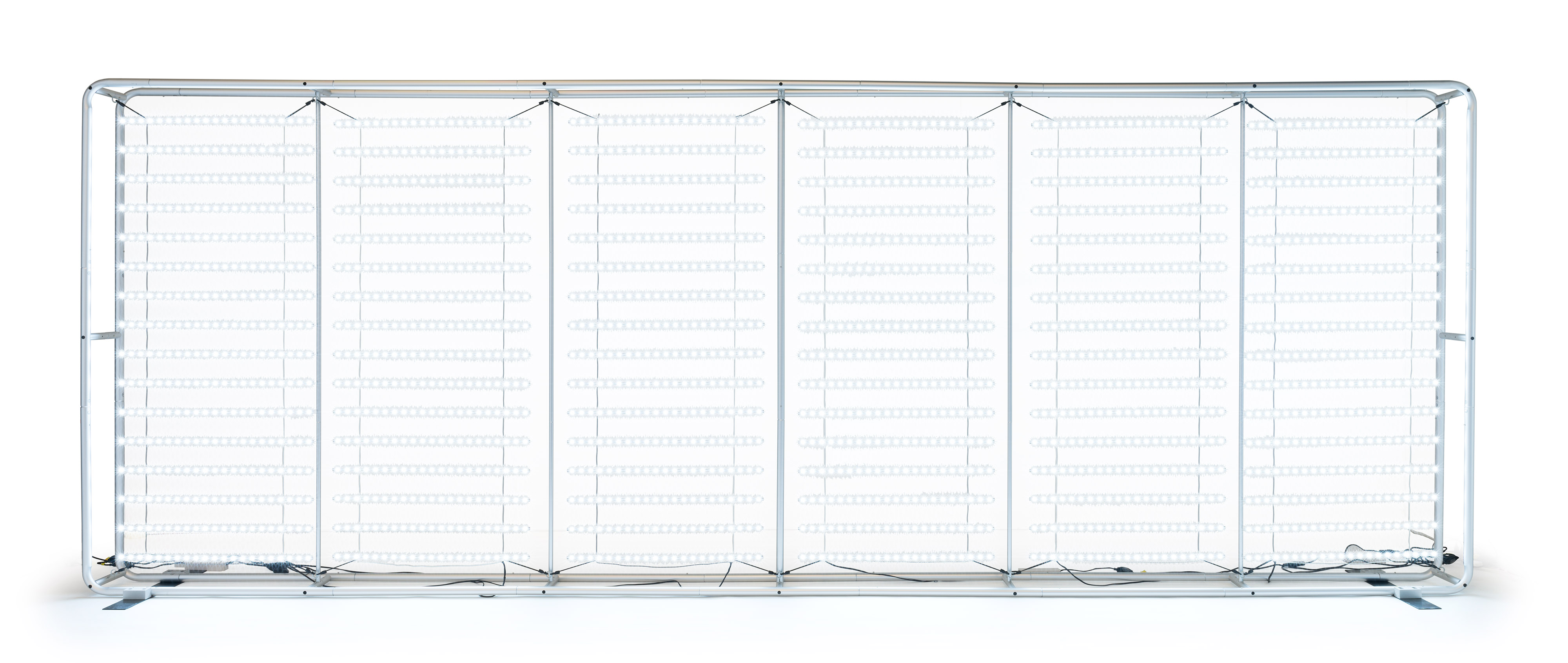 Lightbox Trade Show Booth Package | 2-Sided Custom Backwall | Displays2Go