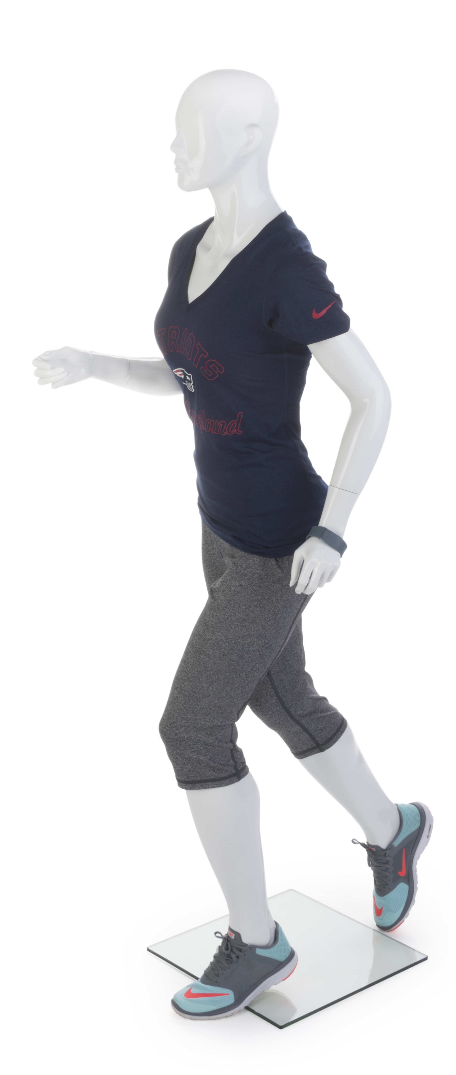 Female Running Mannequin | Jogging Pose | Displays2Go