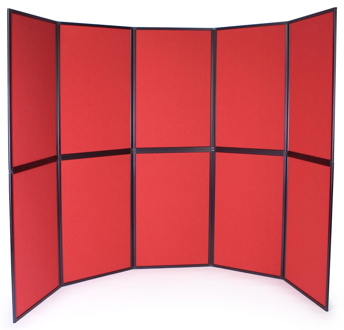 Modular Exhibition Panel System | 84" High Surface With 10 Panels