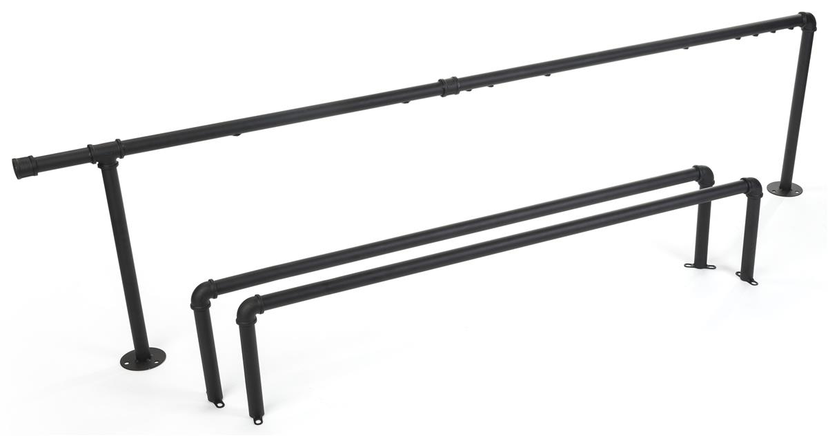Pipe Outrigger Add-On Unit with 2 Hangrails | Hardware Included