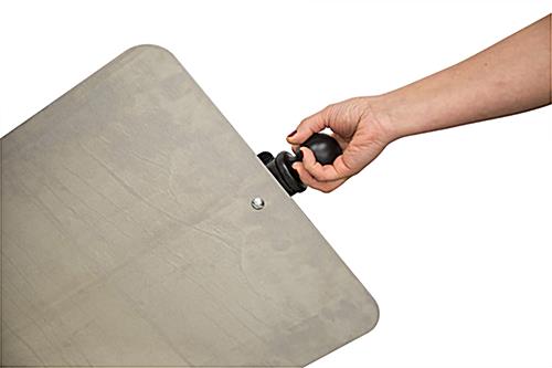 Portable Stop Sign Stand | Dual Mountable Display